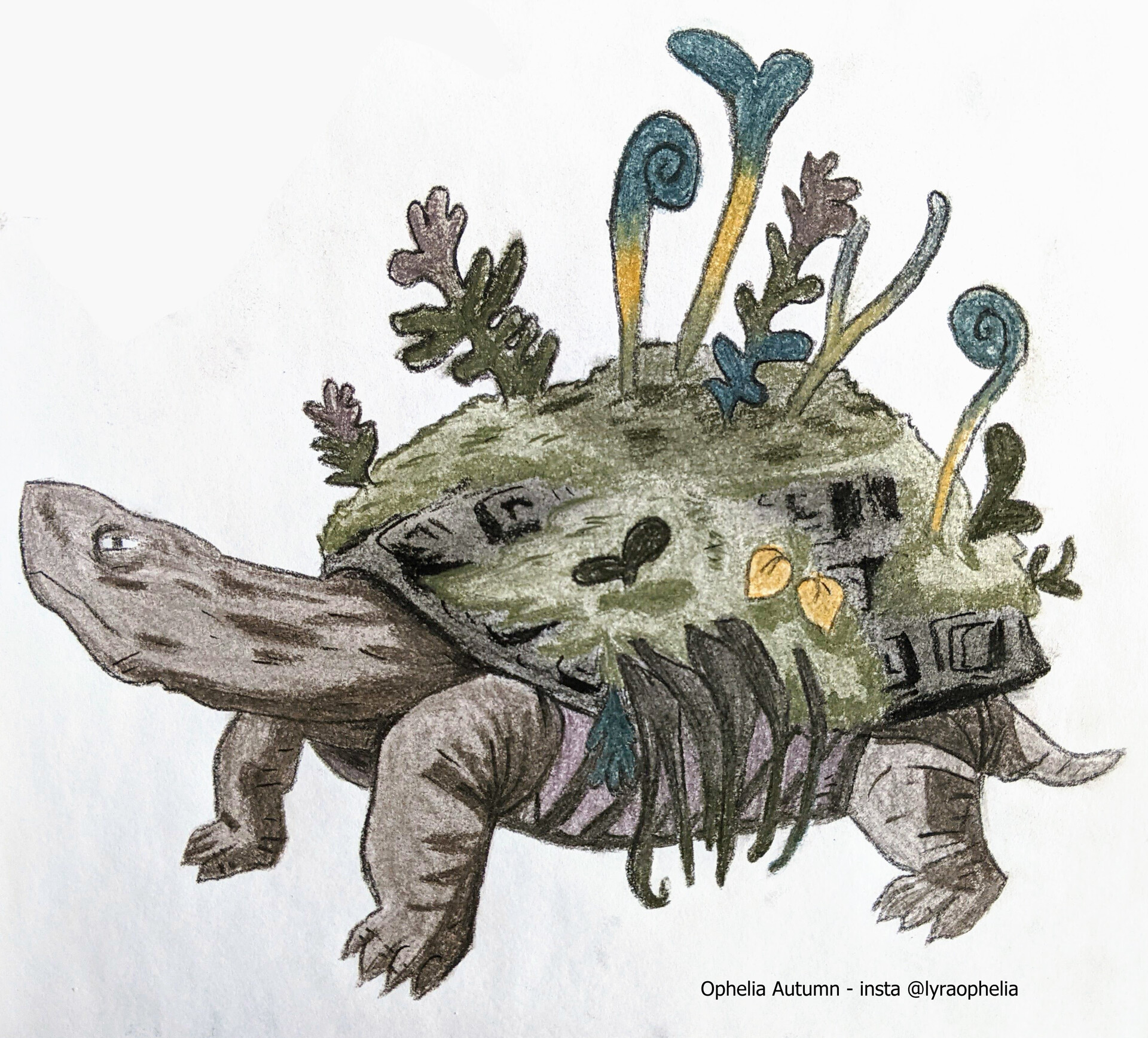 ArtStation - Mushishi Mountain Lord Turtle