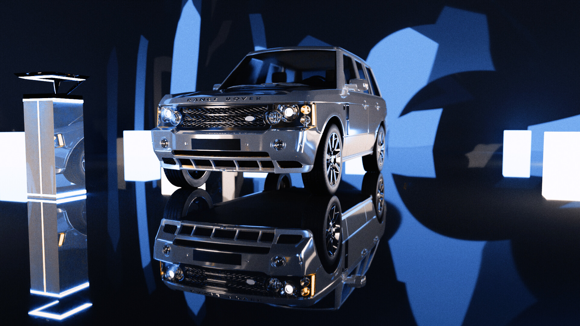 ArtStation - Land Rover Simple render in Blender 2.9