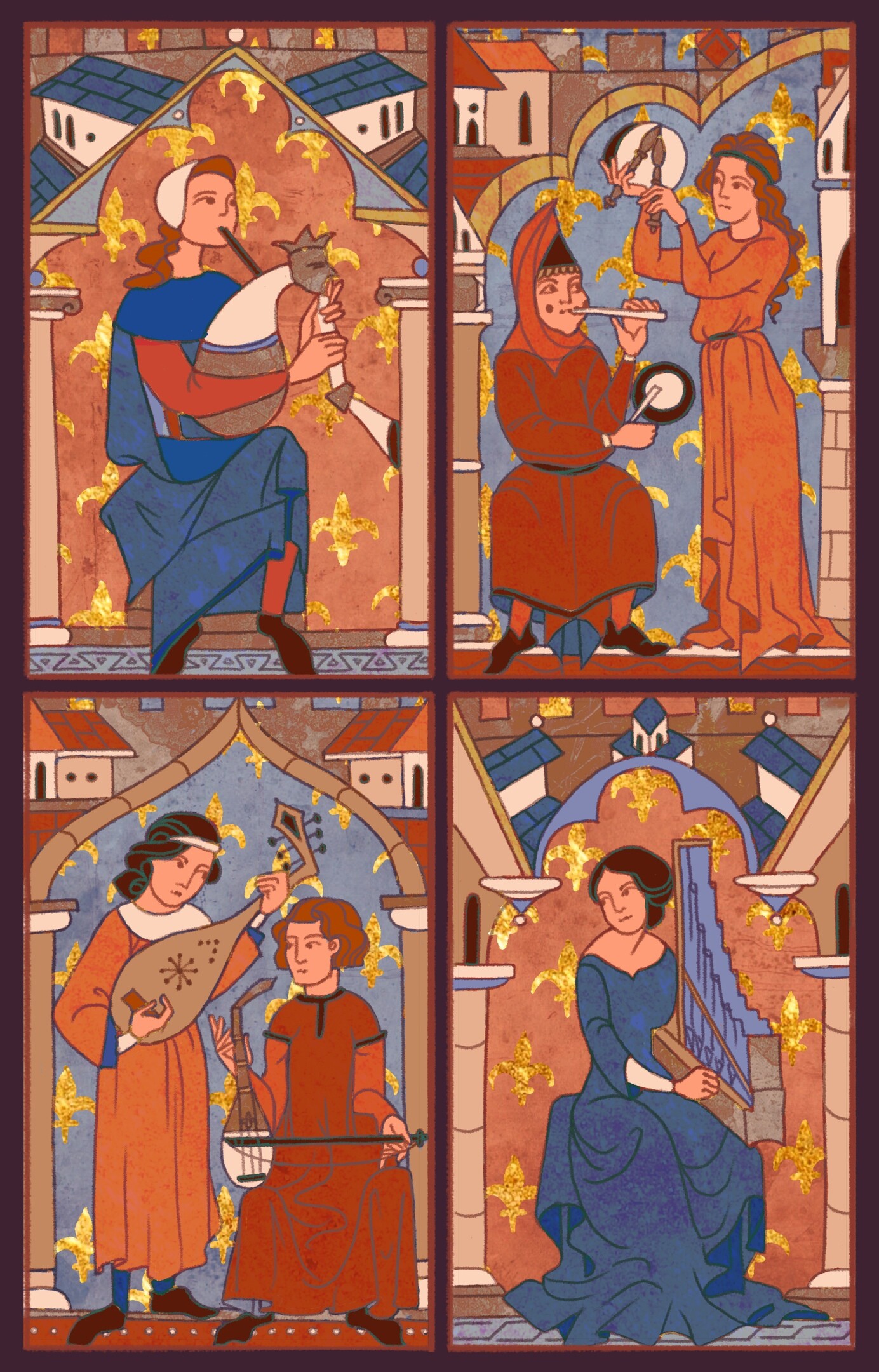 ArtStation - Medieval illustration