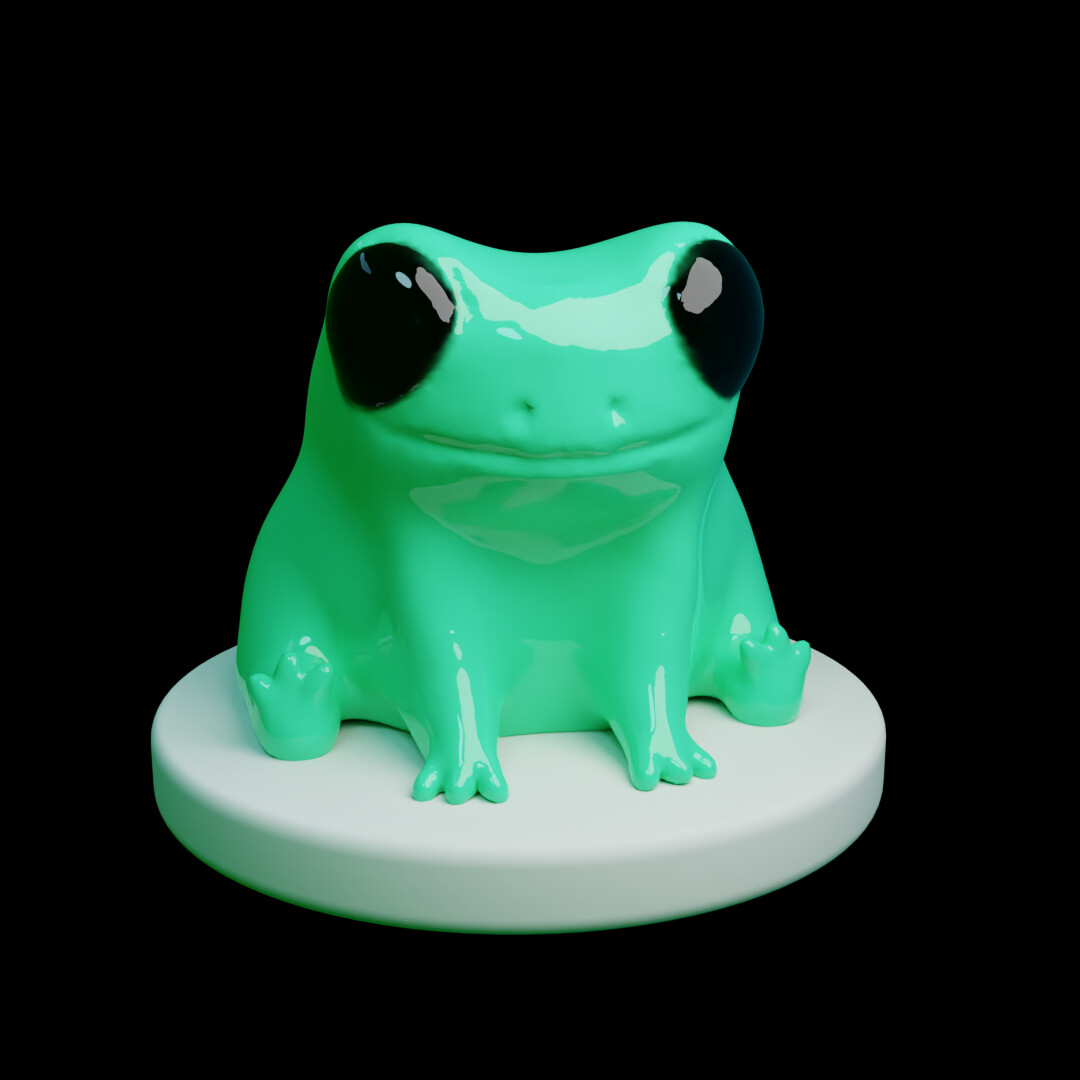 ArtStation - Fred the Frog