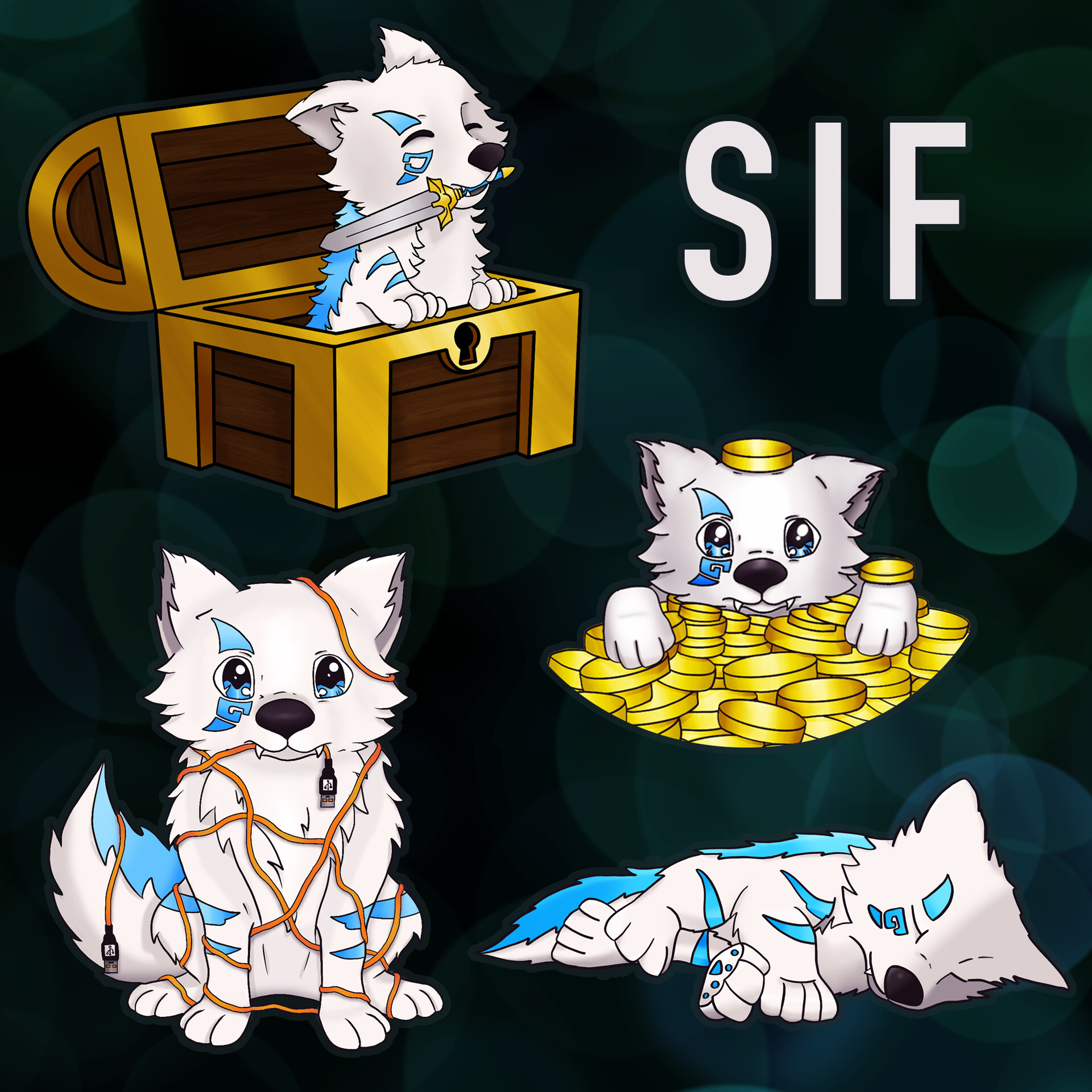 ArtStation - Sif Wolf