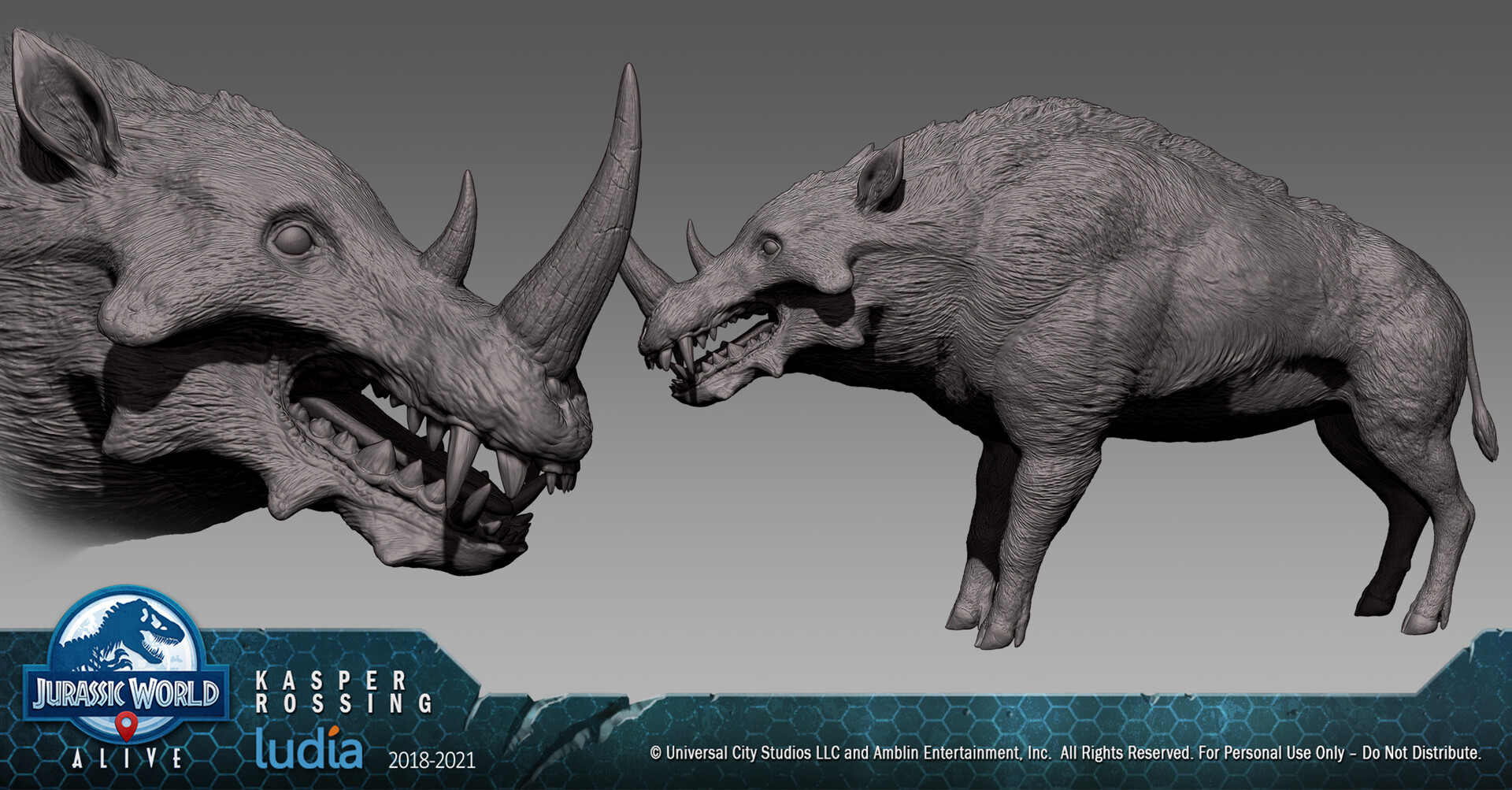 Kasper Rossing - Keratoporcus - Jurassic World Alive