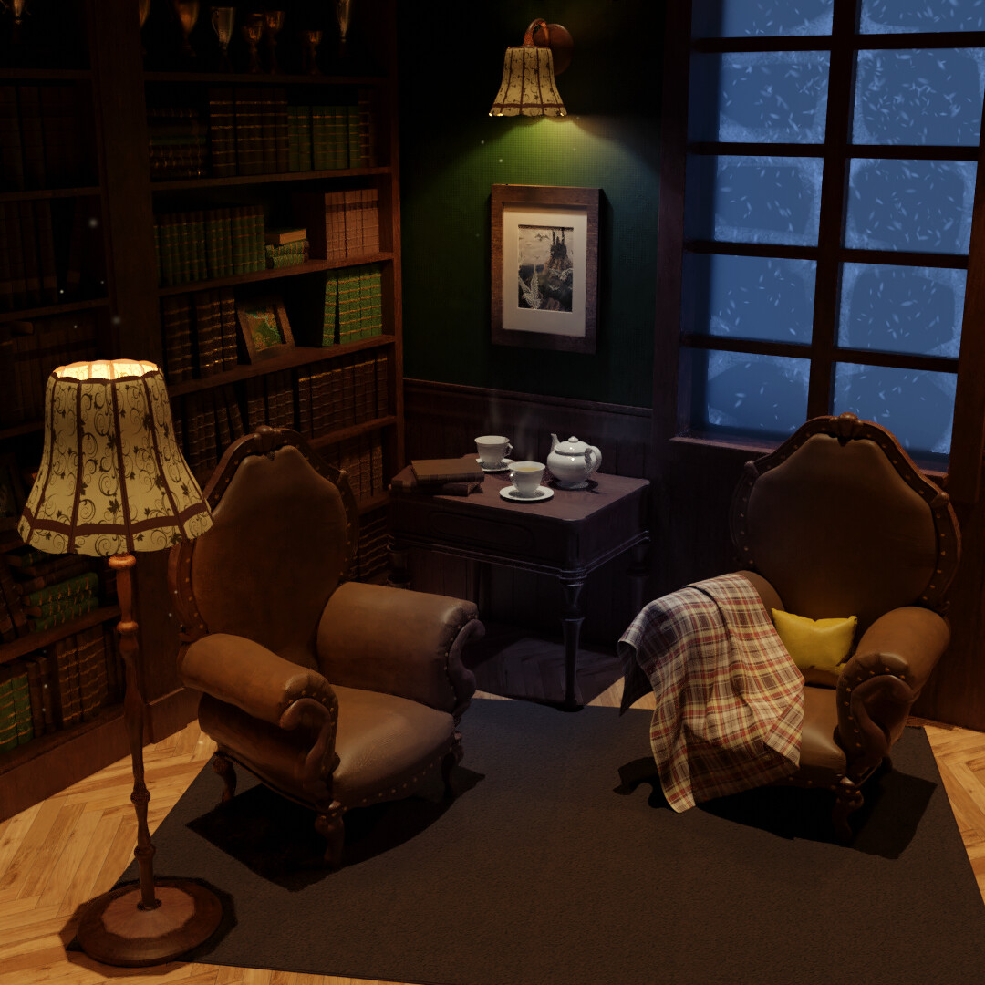 ArtStation - Winter Room