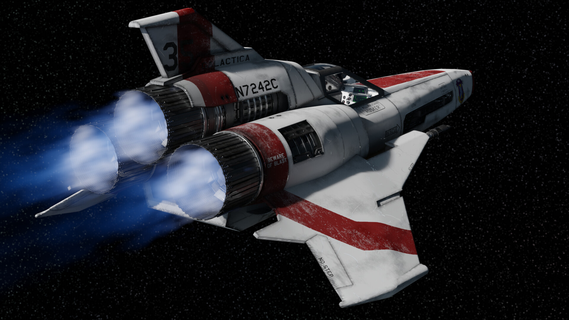 Ethan LeRoith - Colonial Viper Mk. II
