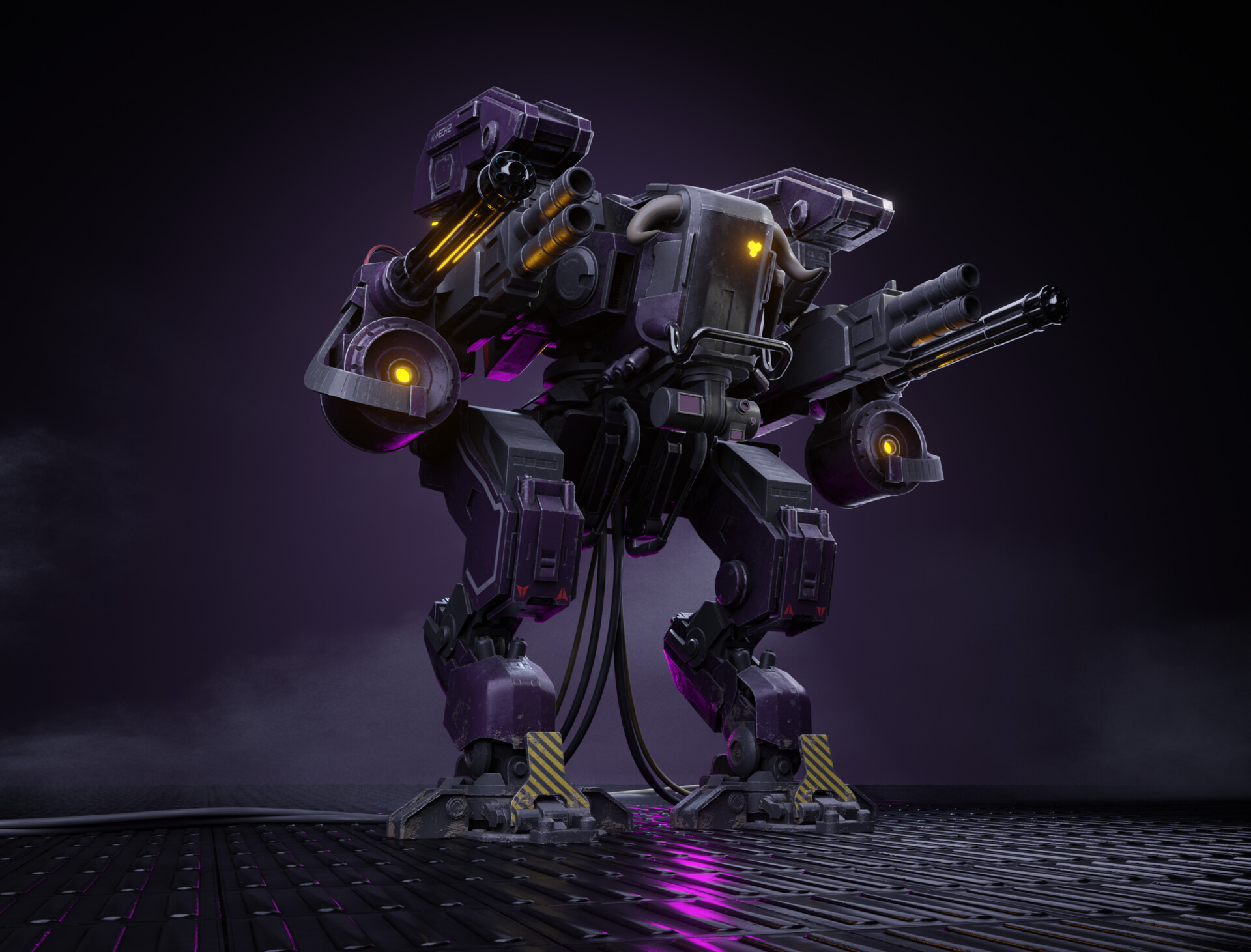ArtStation - Robo mech