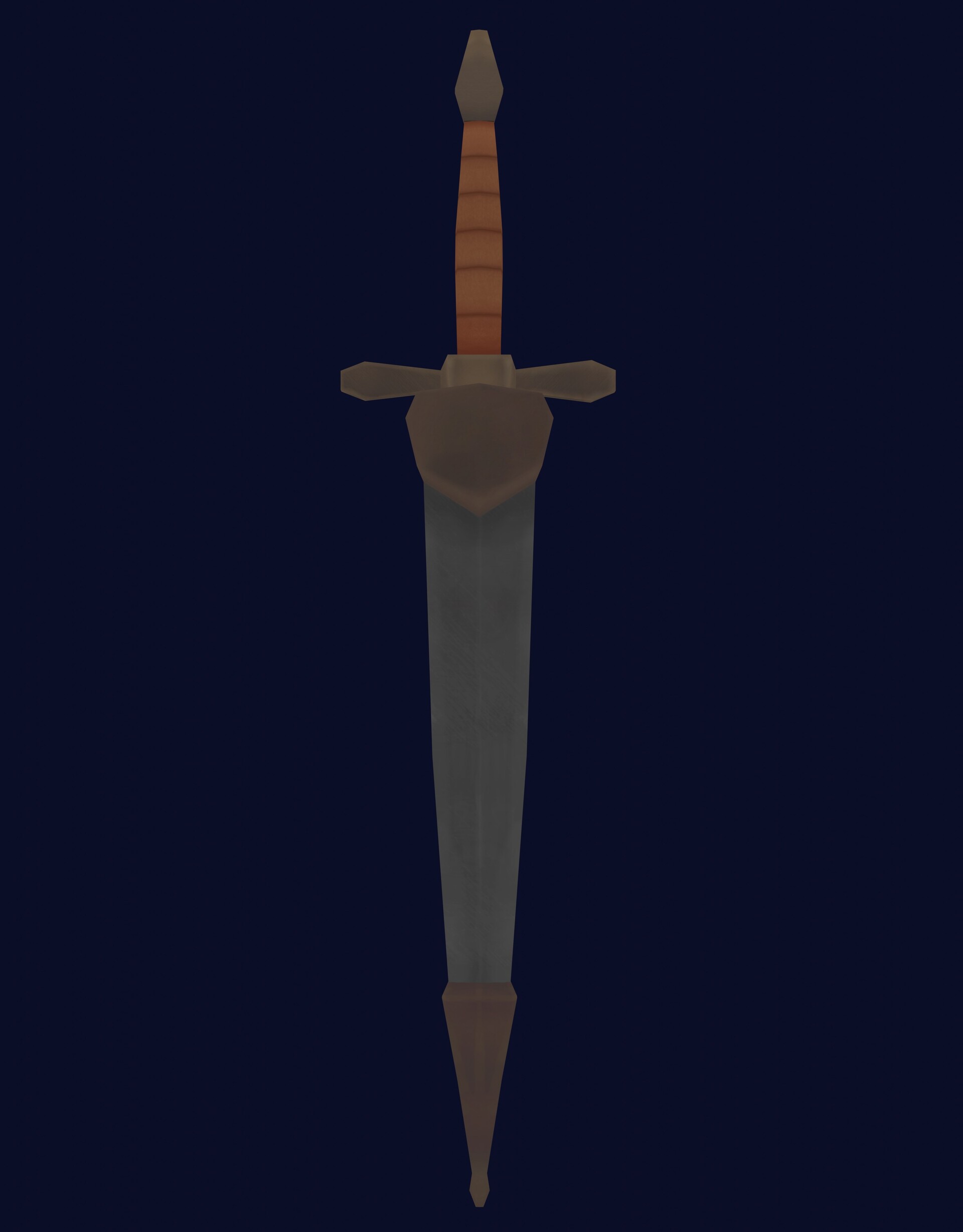 ArtStation - Copper Dagger w/ Scabbard
