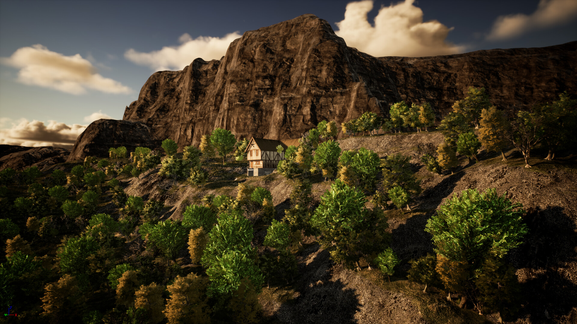 ArtStation - Detailed Vertical texturing in Unreal Using conformed ...