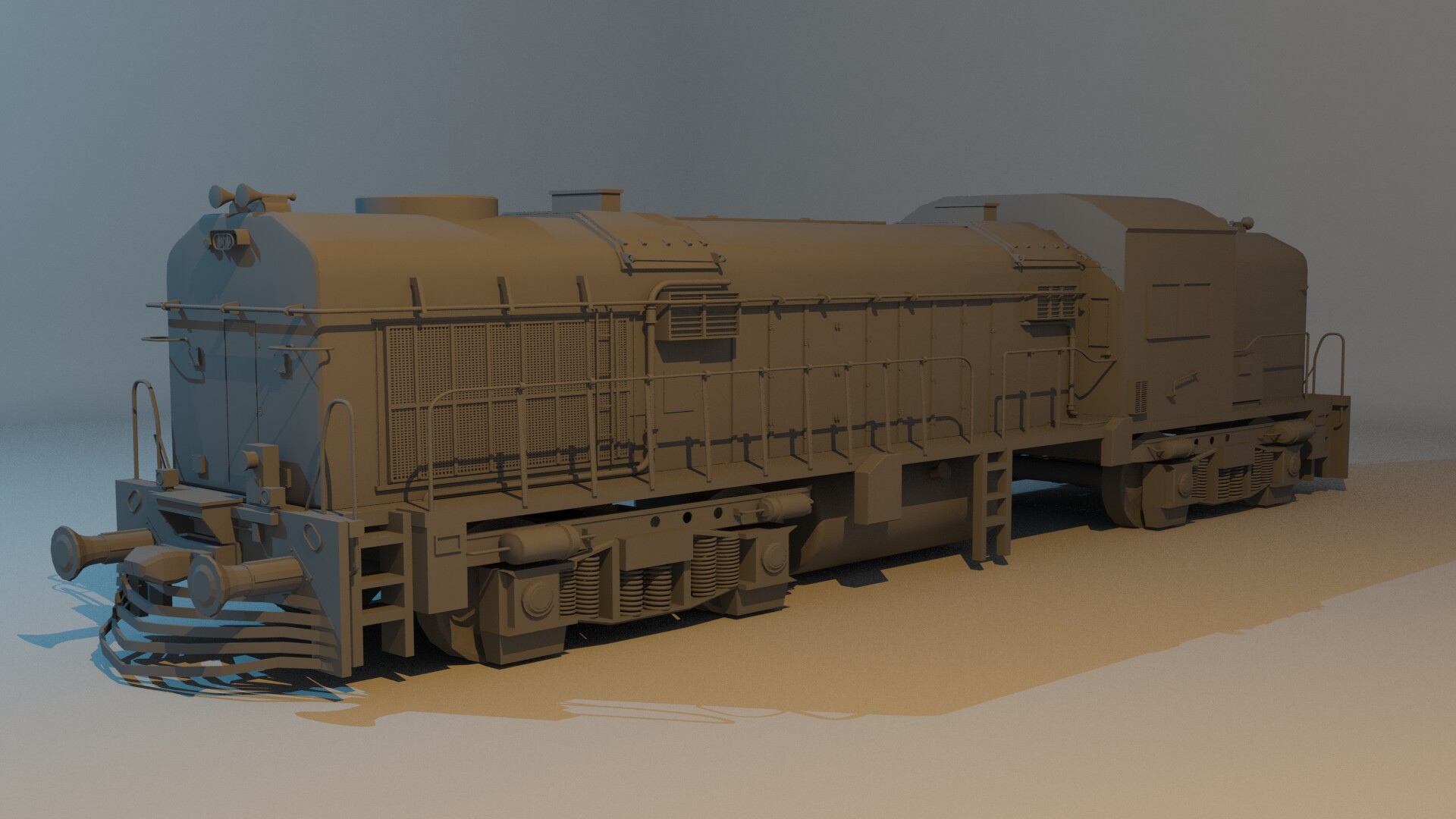 ArtStation - Train Engine