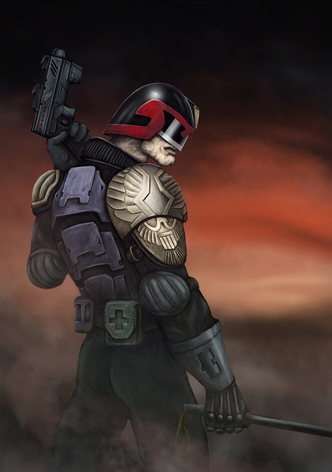 Judge Dredd Phone Wallpaper