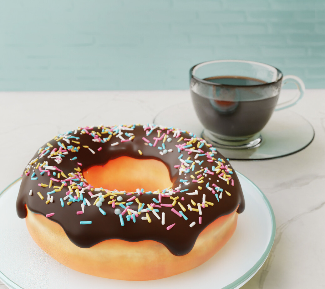 ArtStation - The First Donut