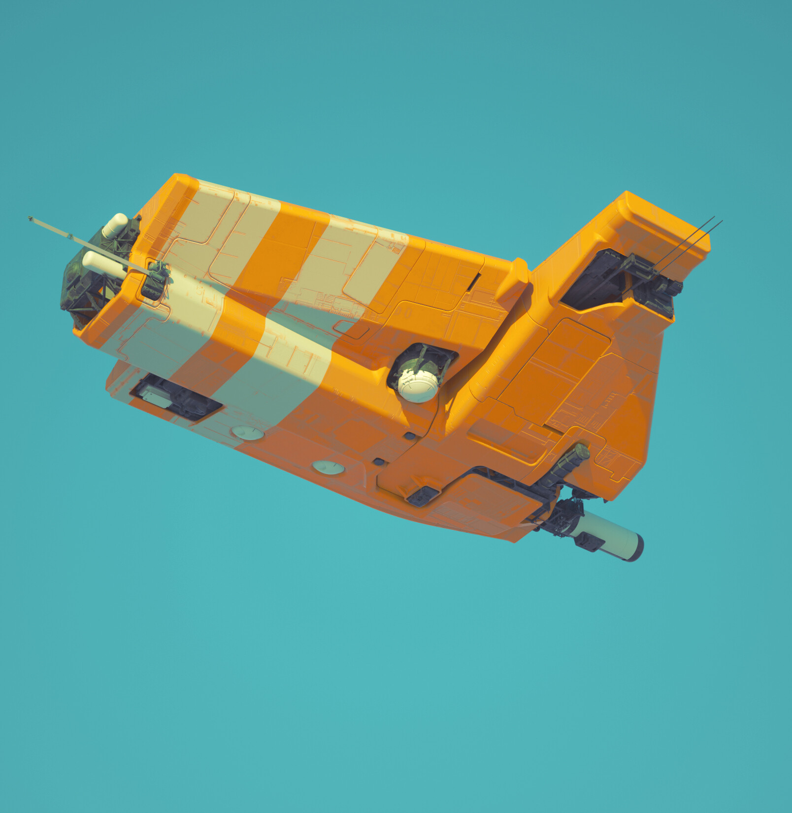 Stanislav Verbitsky - Ship/space concept sketches -- July