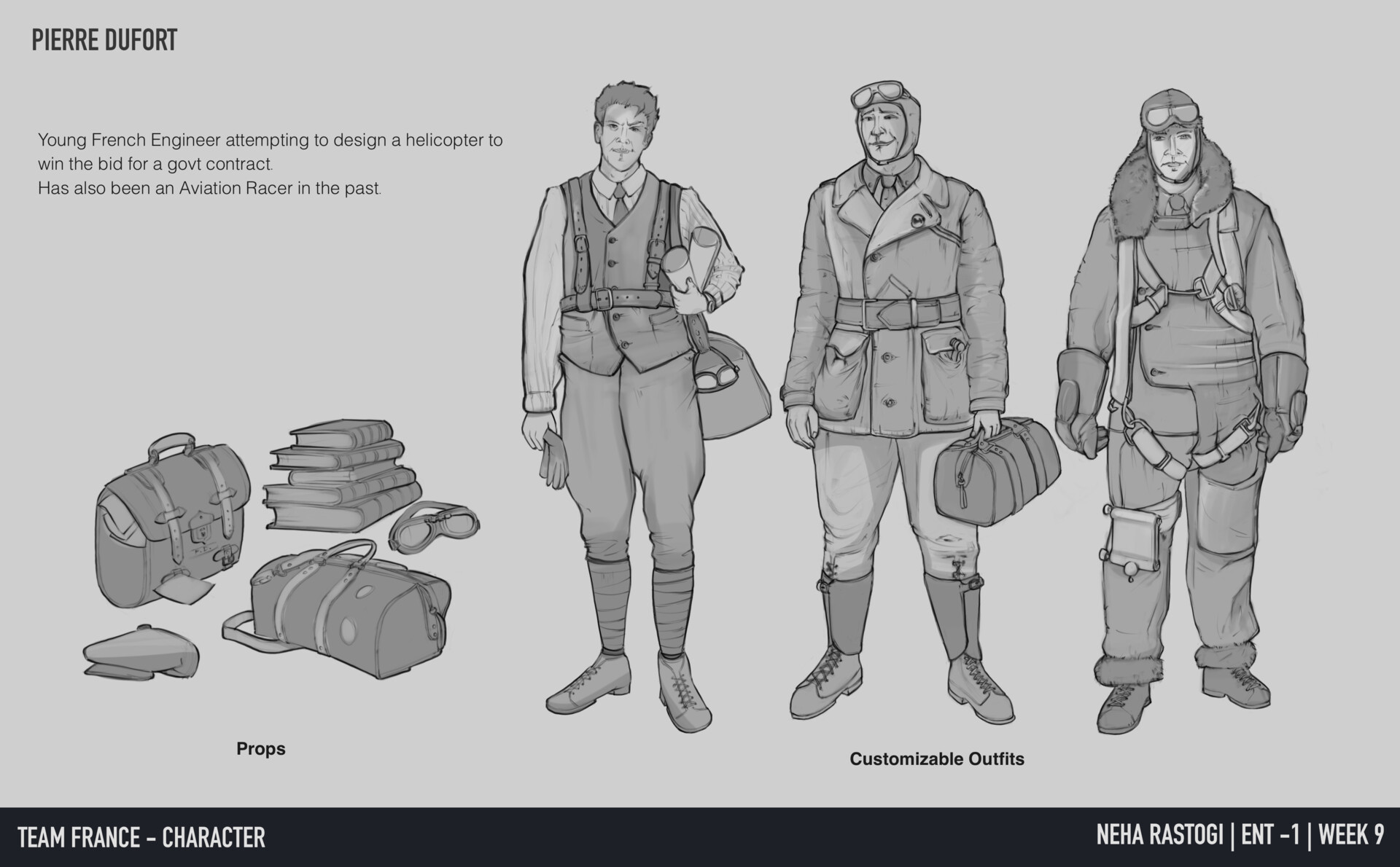 ArtStation - Tailwind - Protagonist Character