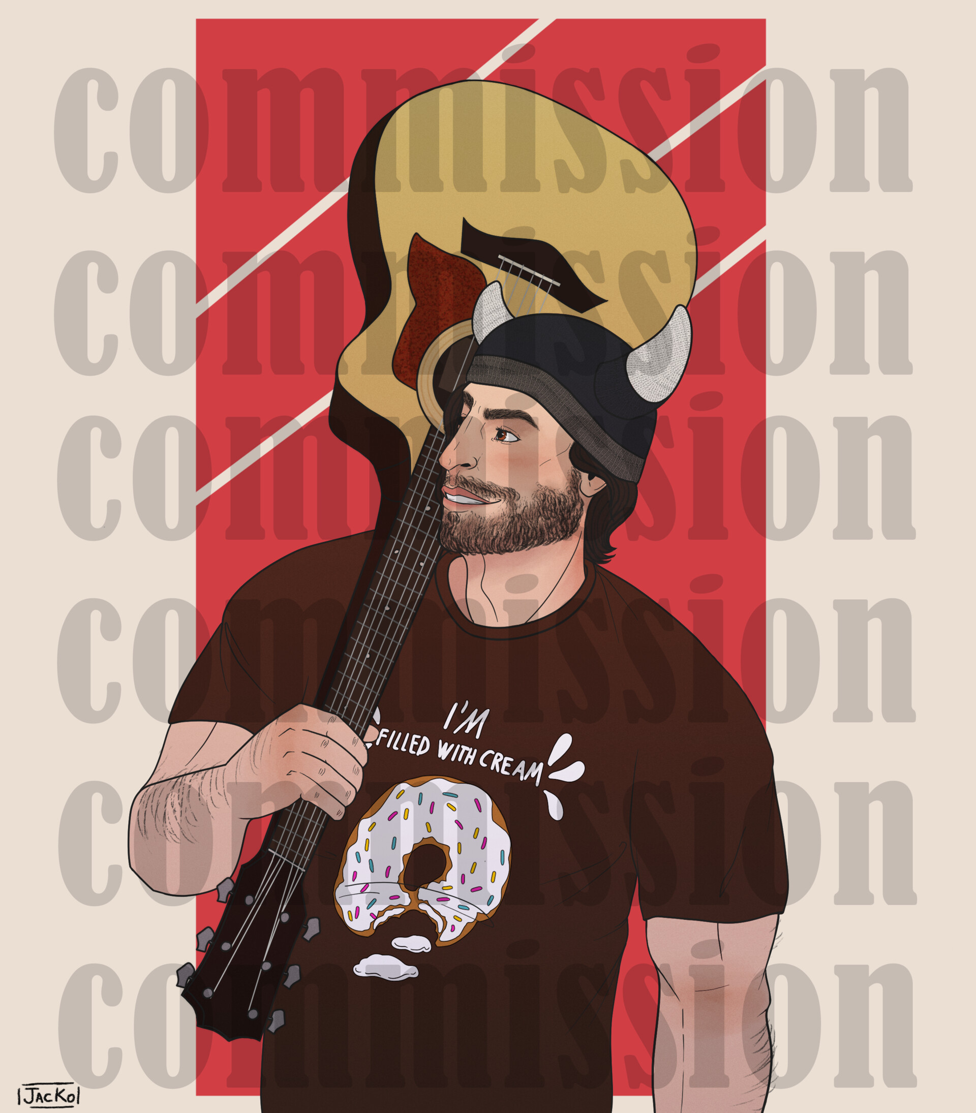 ArtStation - Dragon Age 2- Modern AU Hawke Commission sample