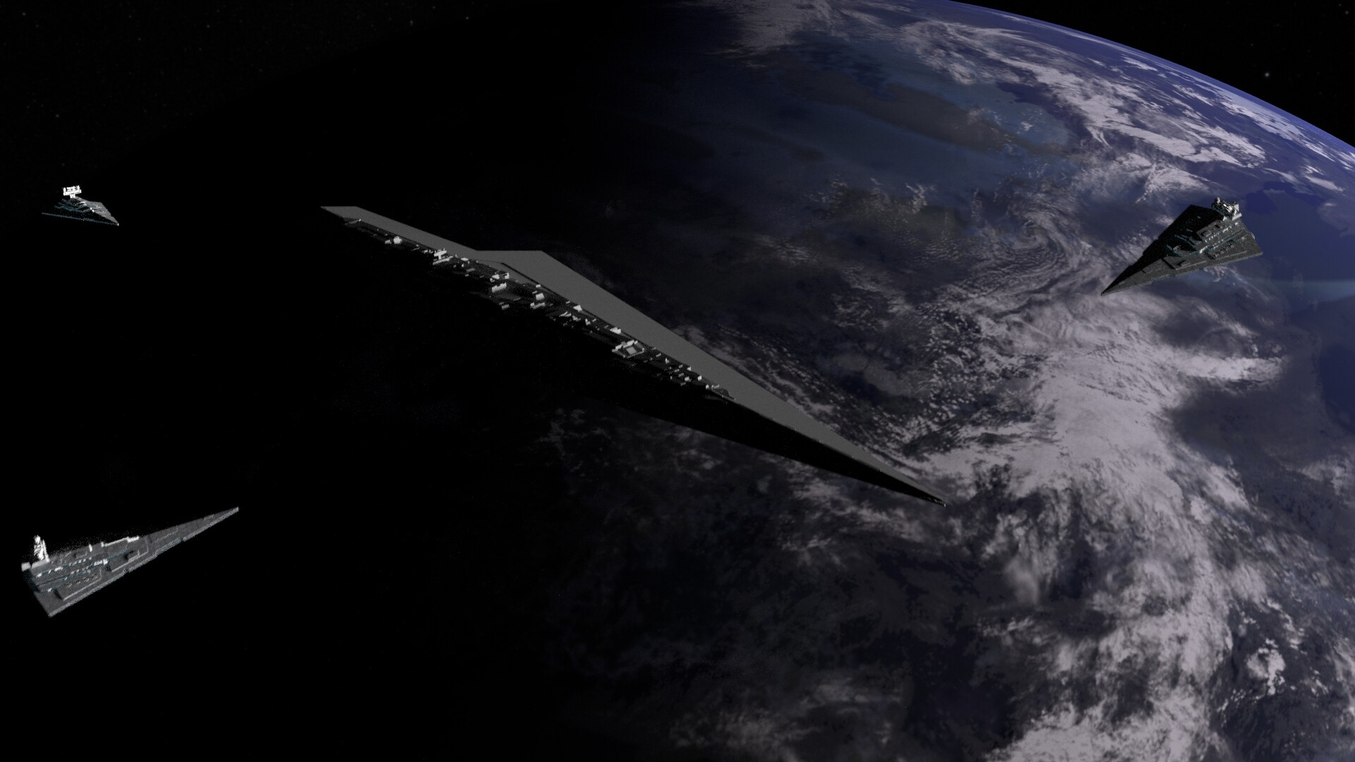 Eclipse Class Star Destroyer Personalized First Order Eclipse Class