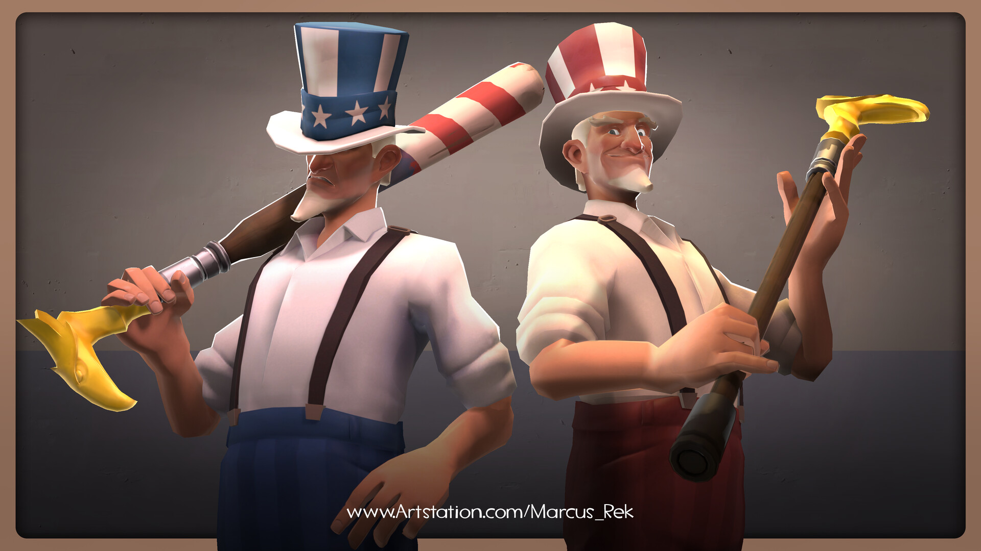 Marcus Rekestad - Uncle Sam - Team Fortress 2