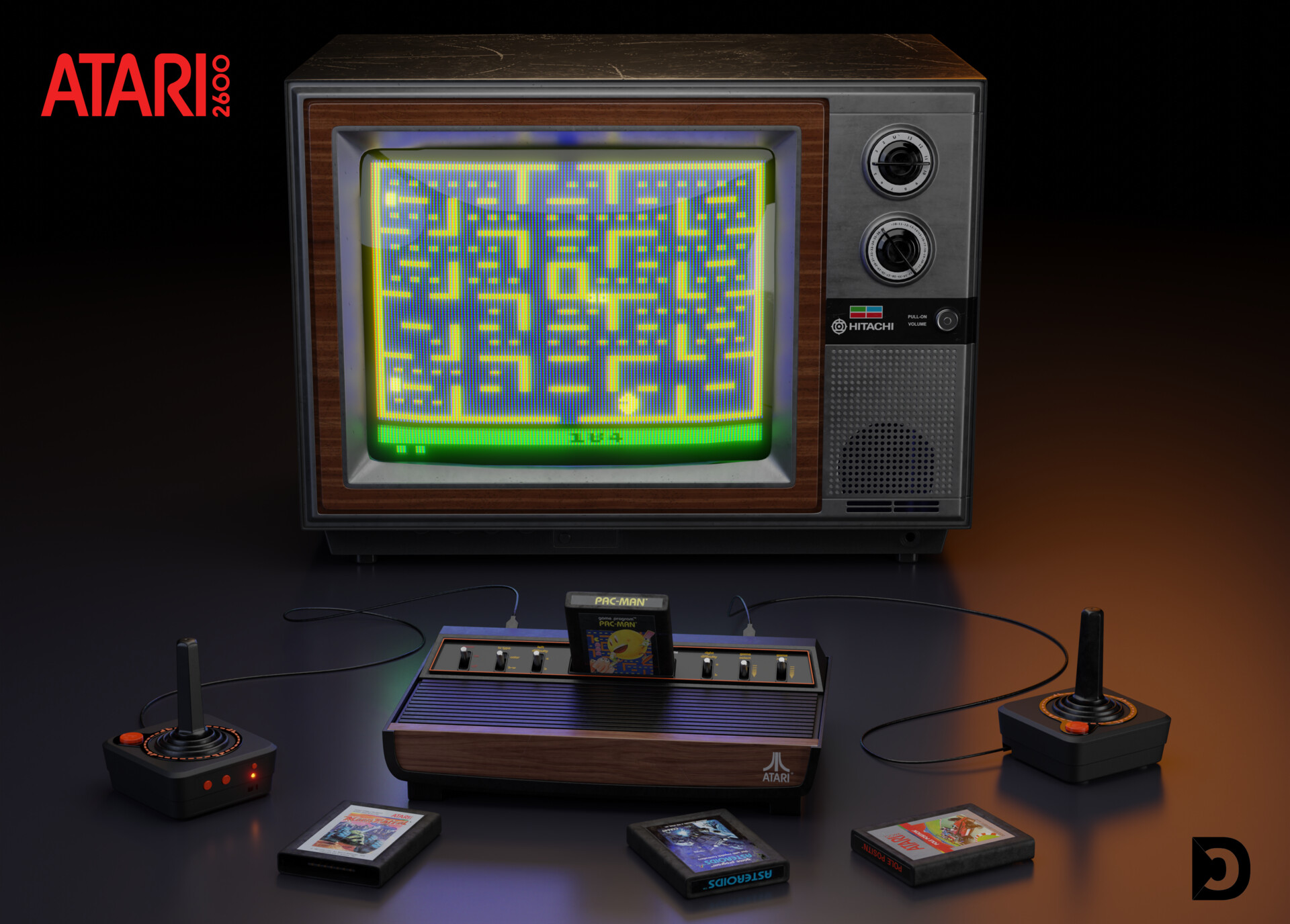 ArtStation - Atari 2600