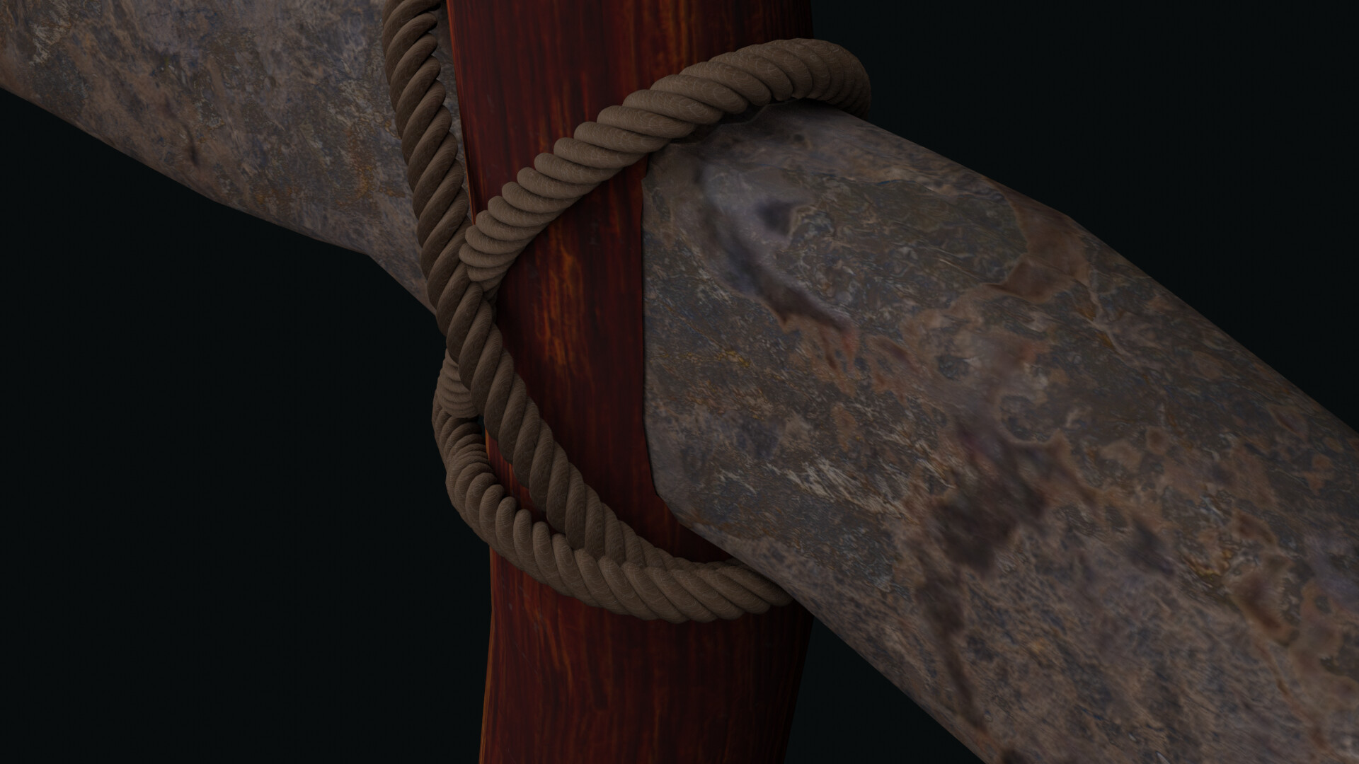 ArtStation - Stone Pickaxe