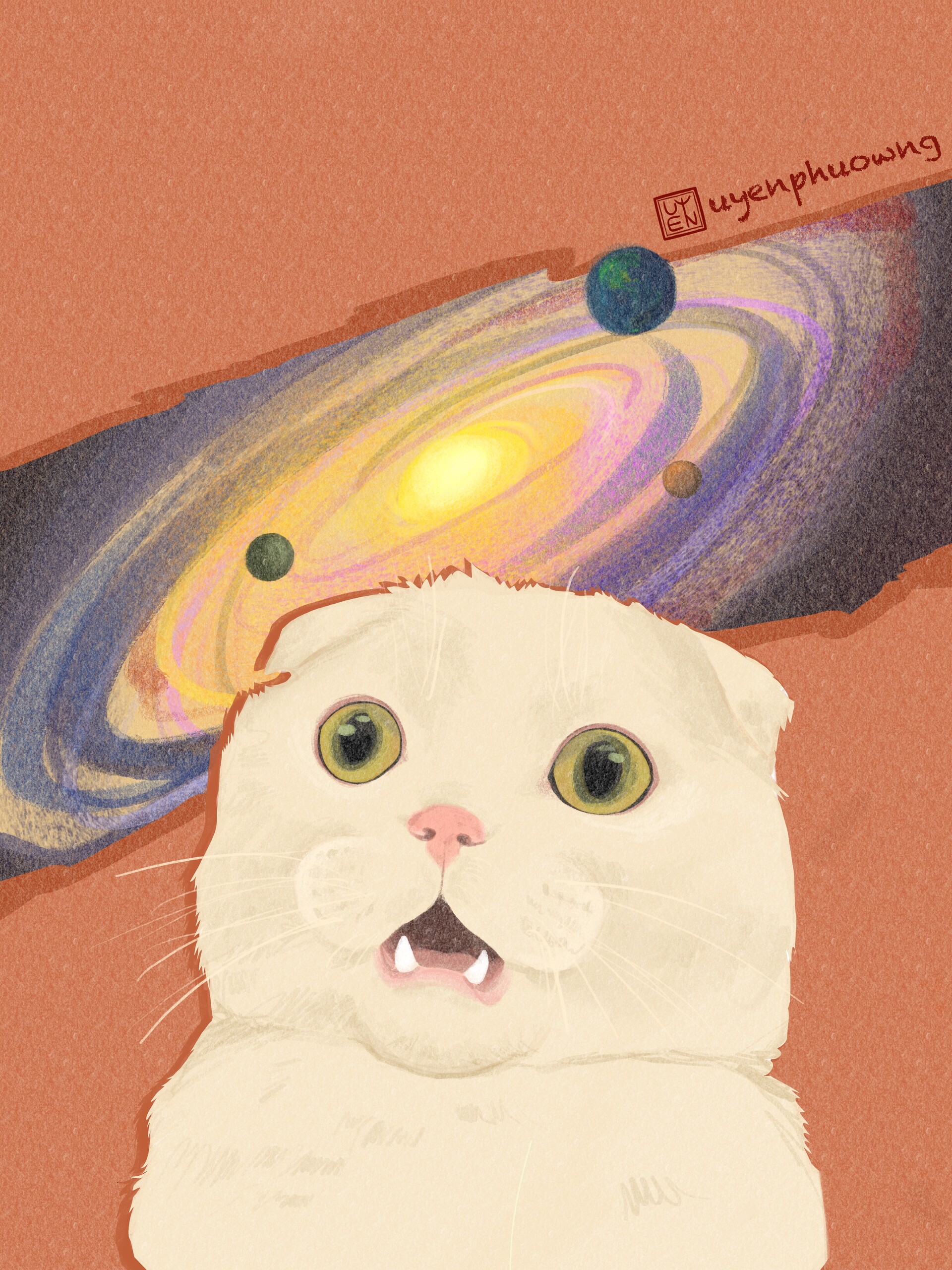 ArtStation - Cat illustration