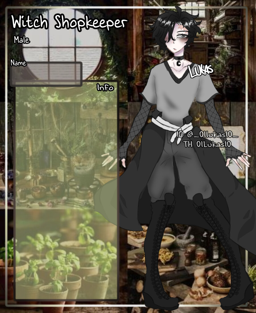 ArtStation - Witch Shopkeeper