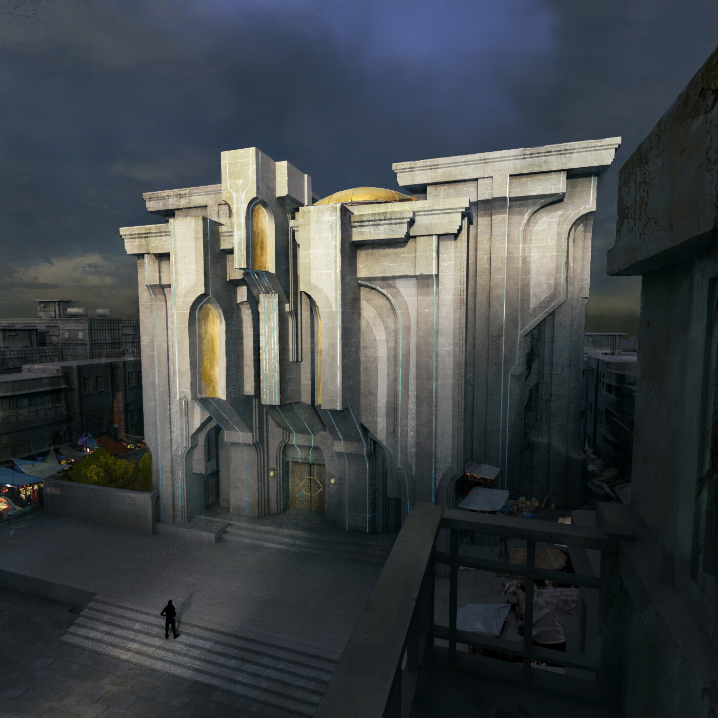 ArtStation - temple, cancelled project