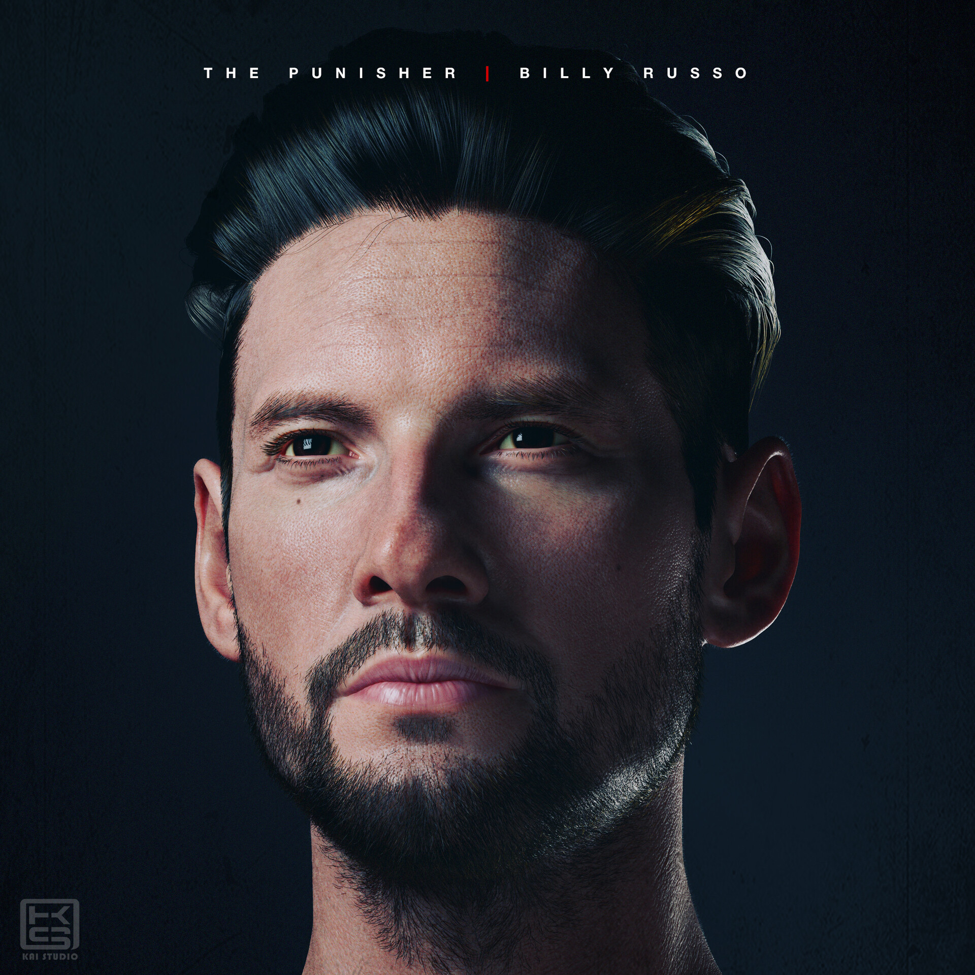 ArtStation - The Punisher fan art- Billy Russo