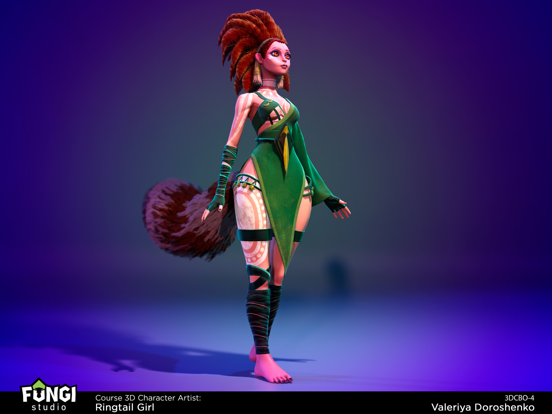 Valeriya Doroshenko - Ringtail Girl