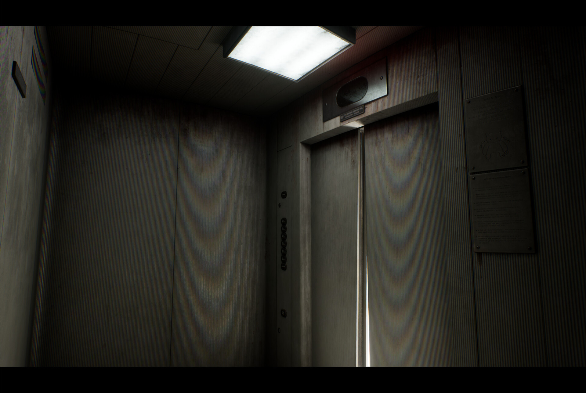 elevator interior texture