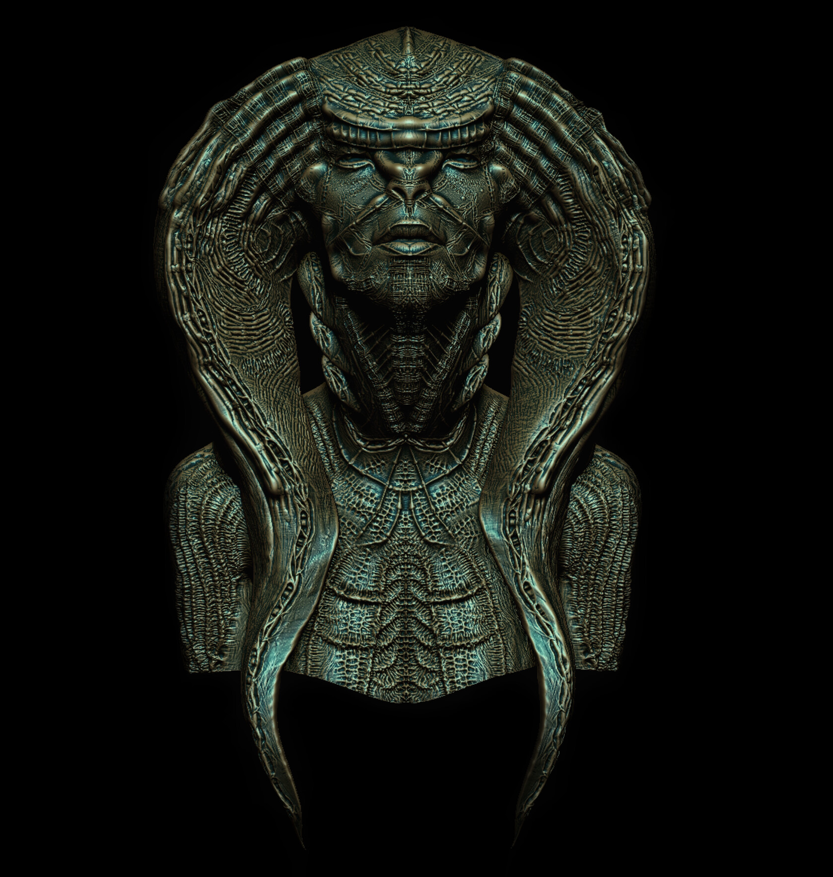 ArtStation - Queen Lauma - Giger Tribute