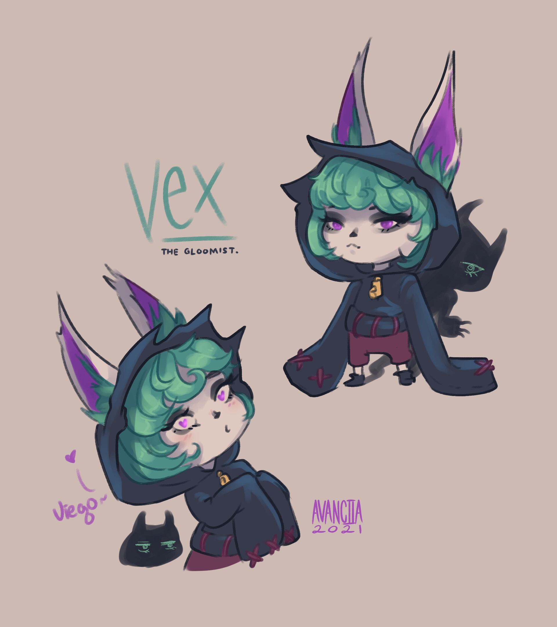 ArtStation - Vex: The Gloomist, League of Legends