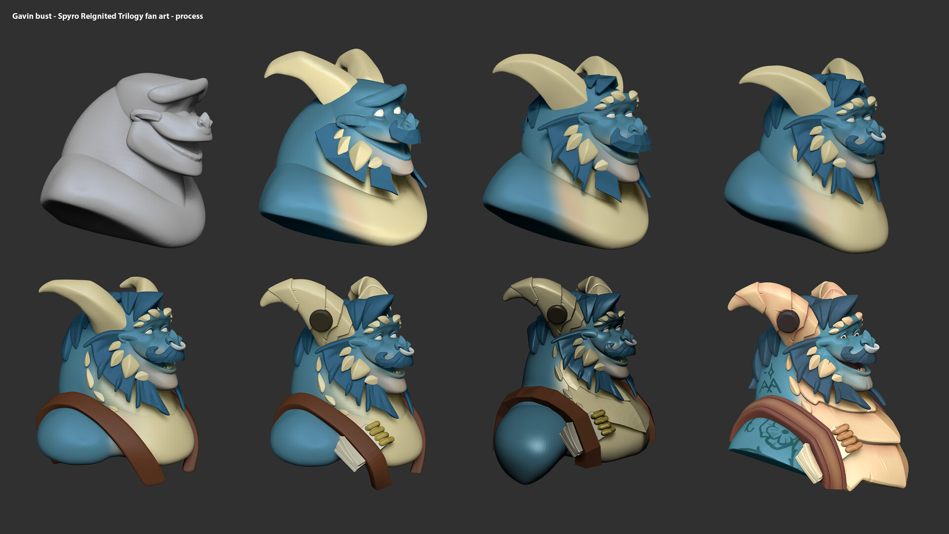 Ernest Ziegenfelder - Gavin - Spyro Reignited Trilogy fan art