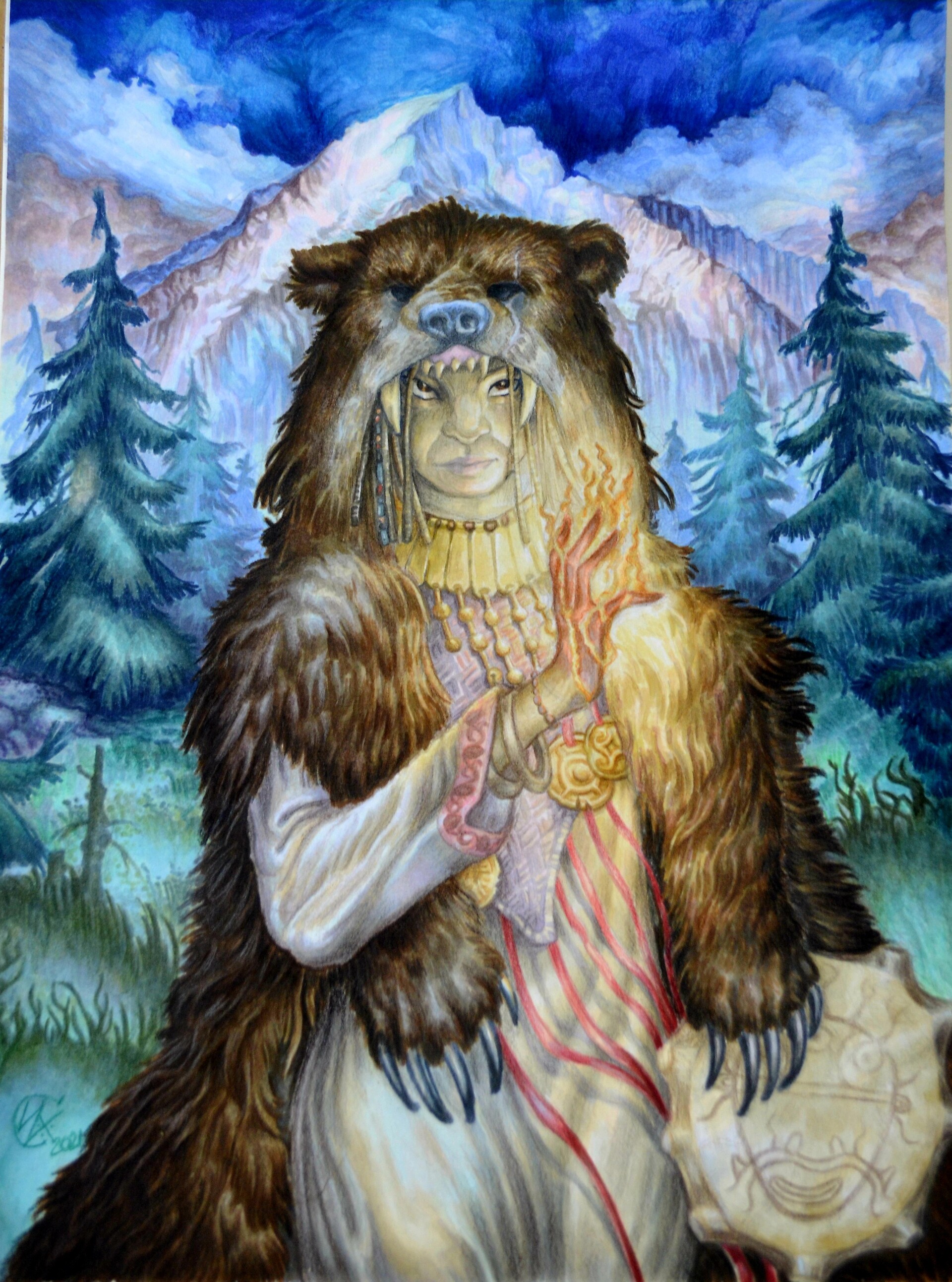 ArtStation - Siberian shaman