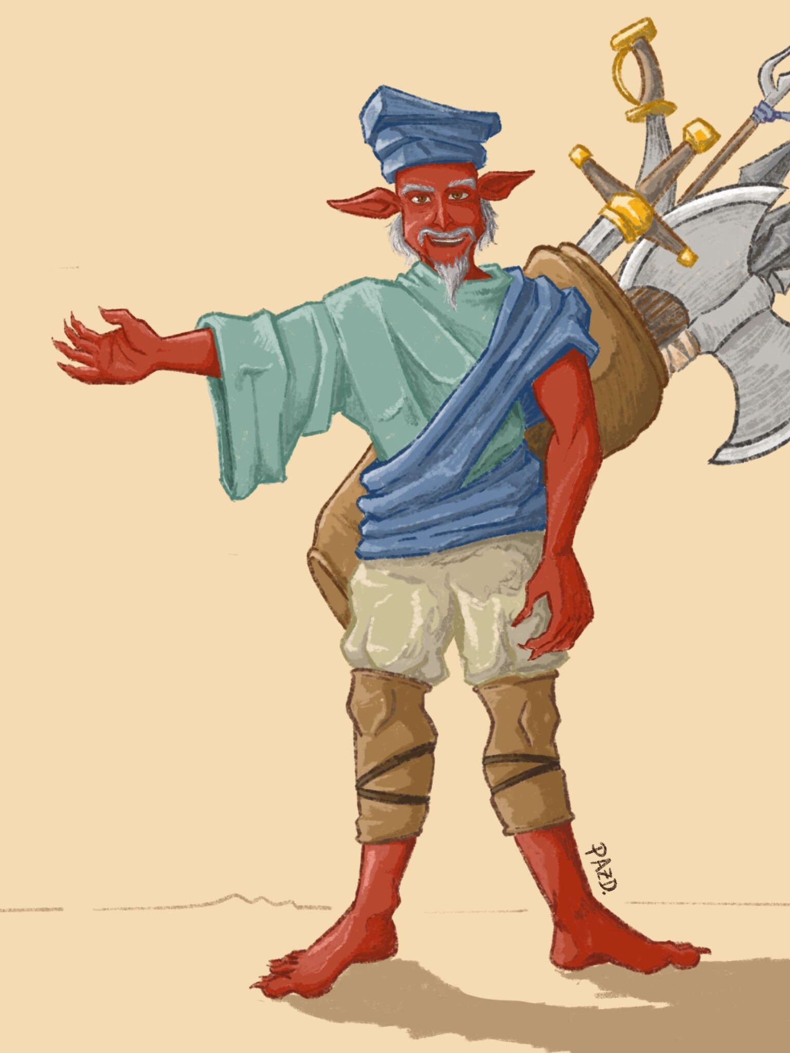 ArtStation - Trading goblin