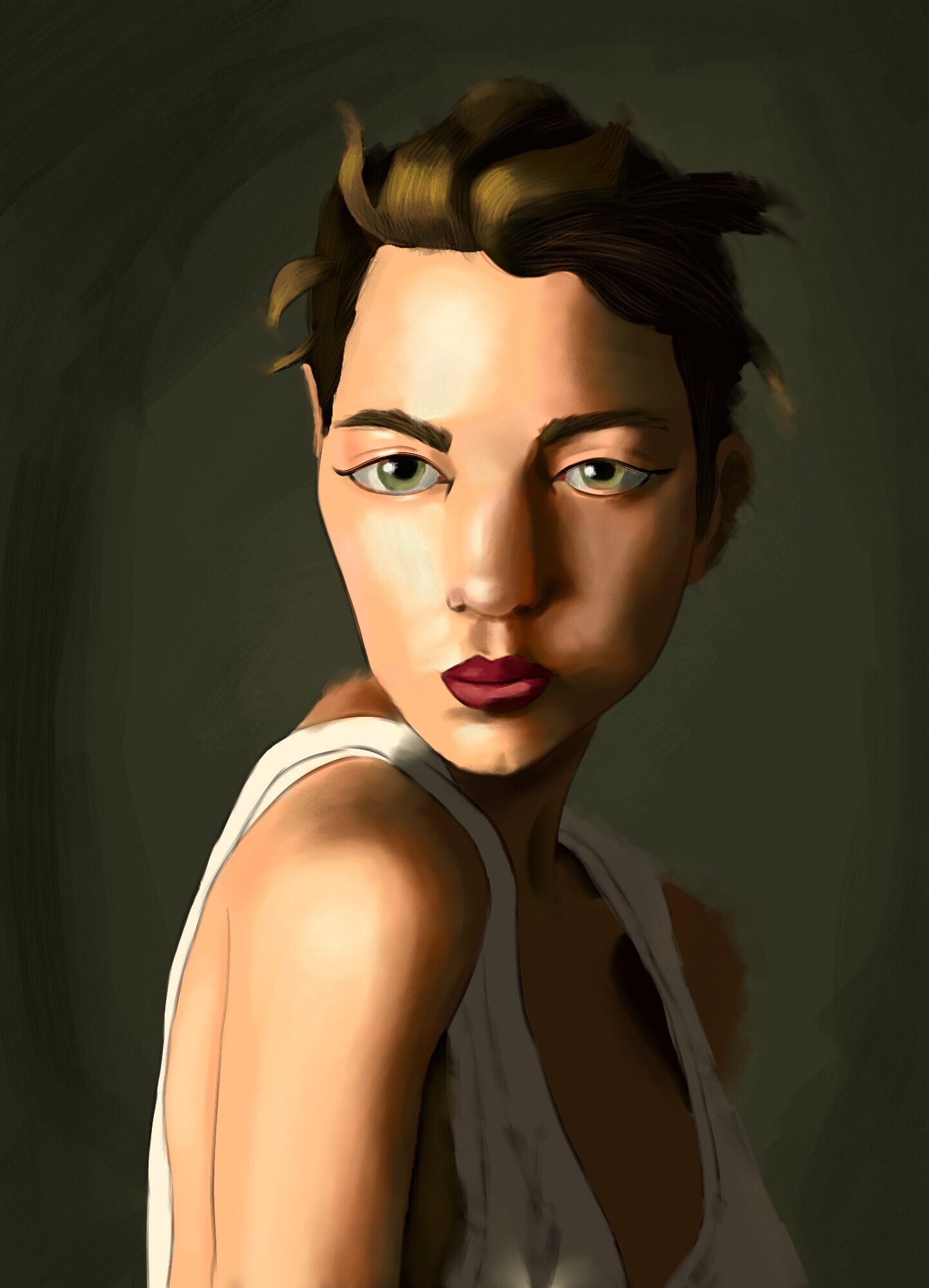ArtStation - One-Week Portrait Challenge - Paintable