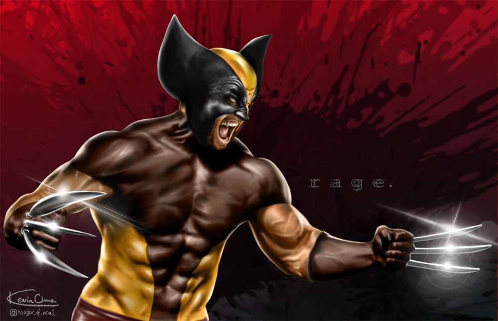ArtStation - Wolverine, X-Men Rage