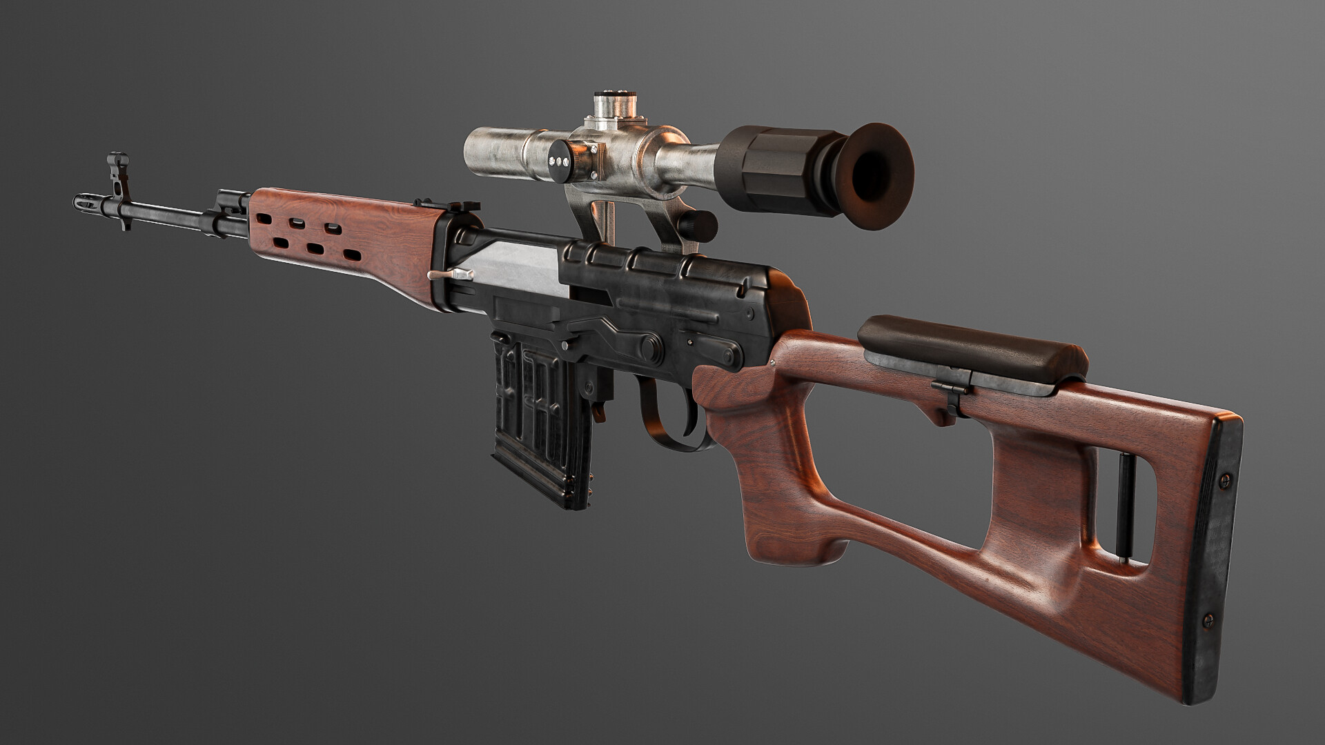ArtStation - Svd Rifle