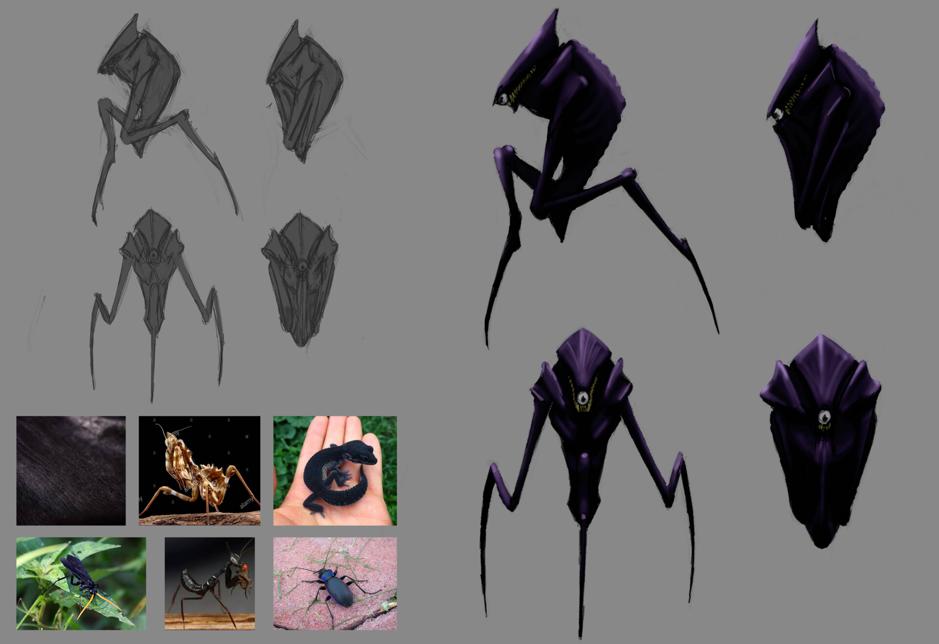 ArtStation - Apt the Demon - My process (WIP)