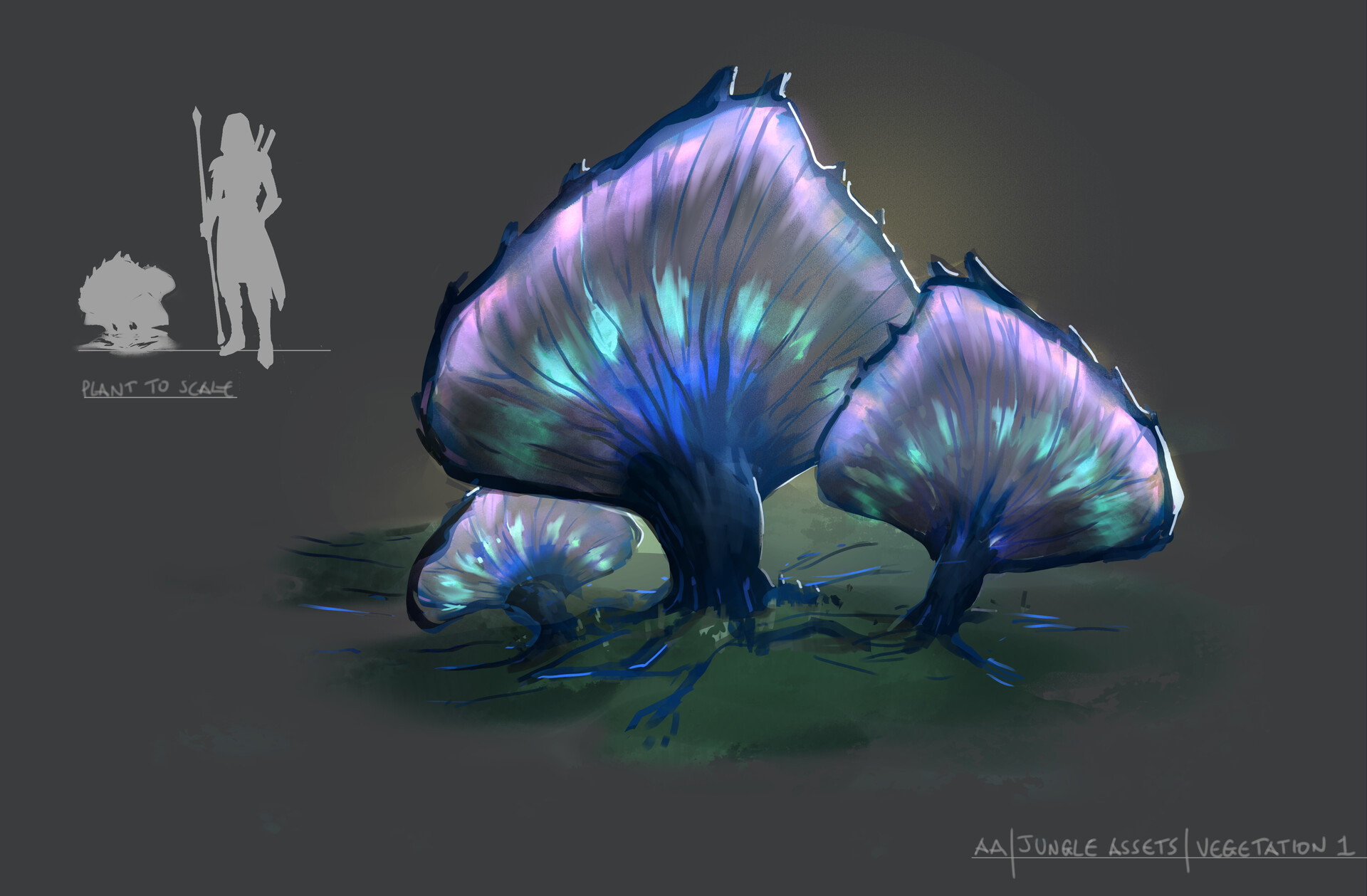 ArtStation - Alien Vegetation concepts
