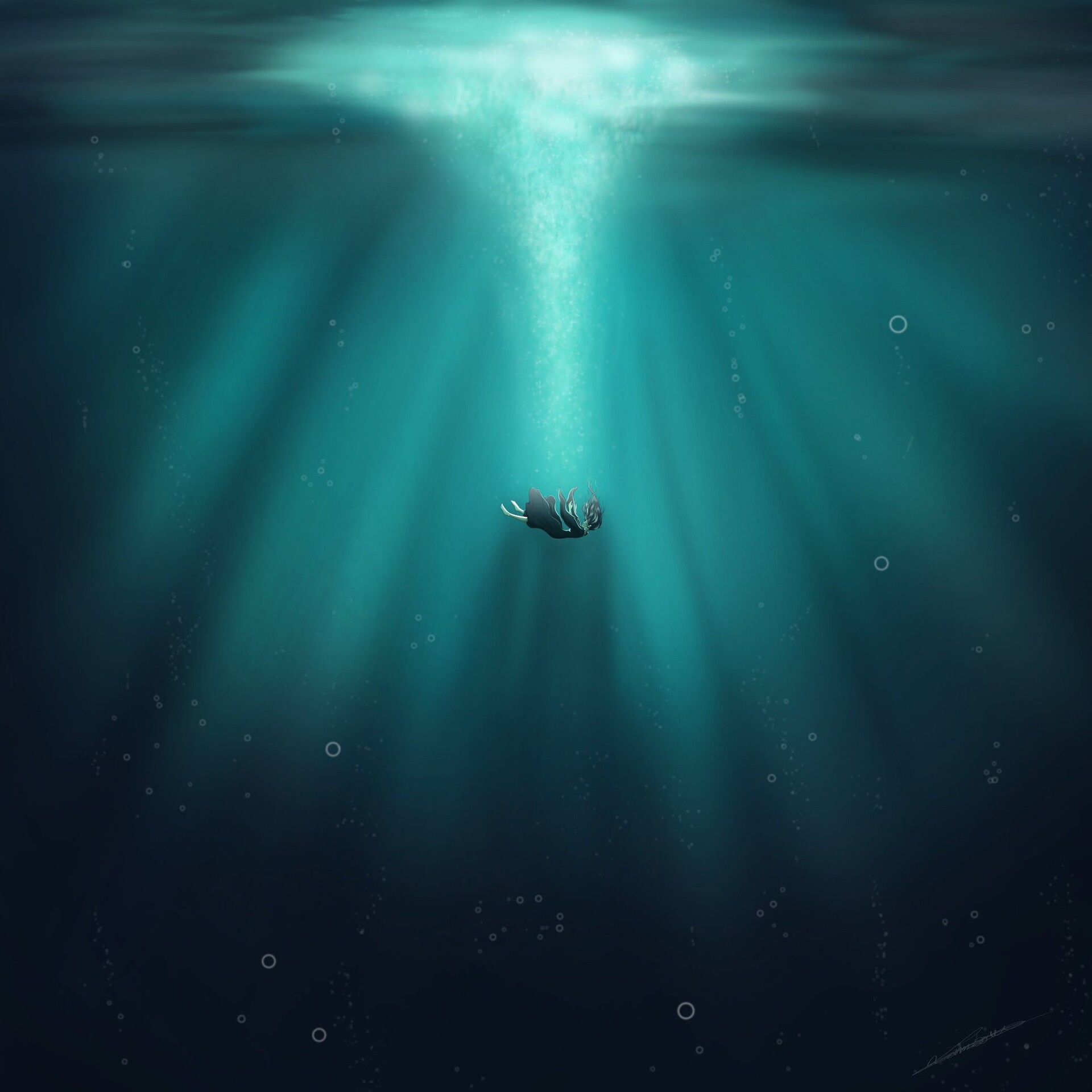 ArtStation - Sous l'eau