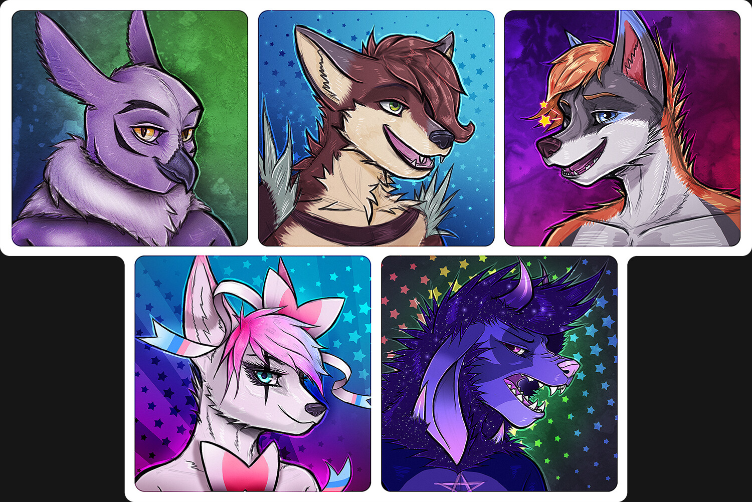 ArtStation - Quick headshot batch 2020