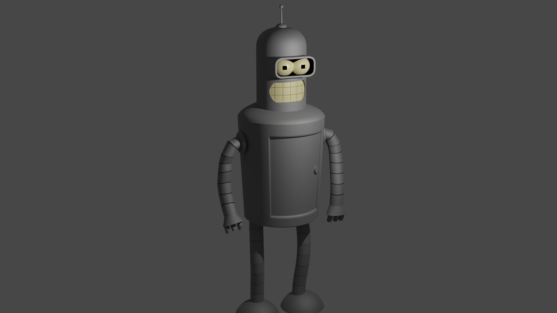 ArtStation - Bender - Futurama