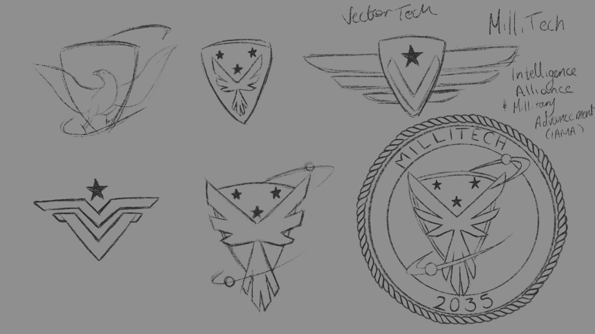 Captain Marvel Logo Outline