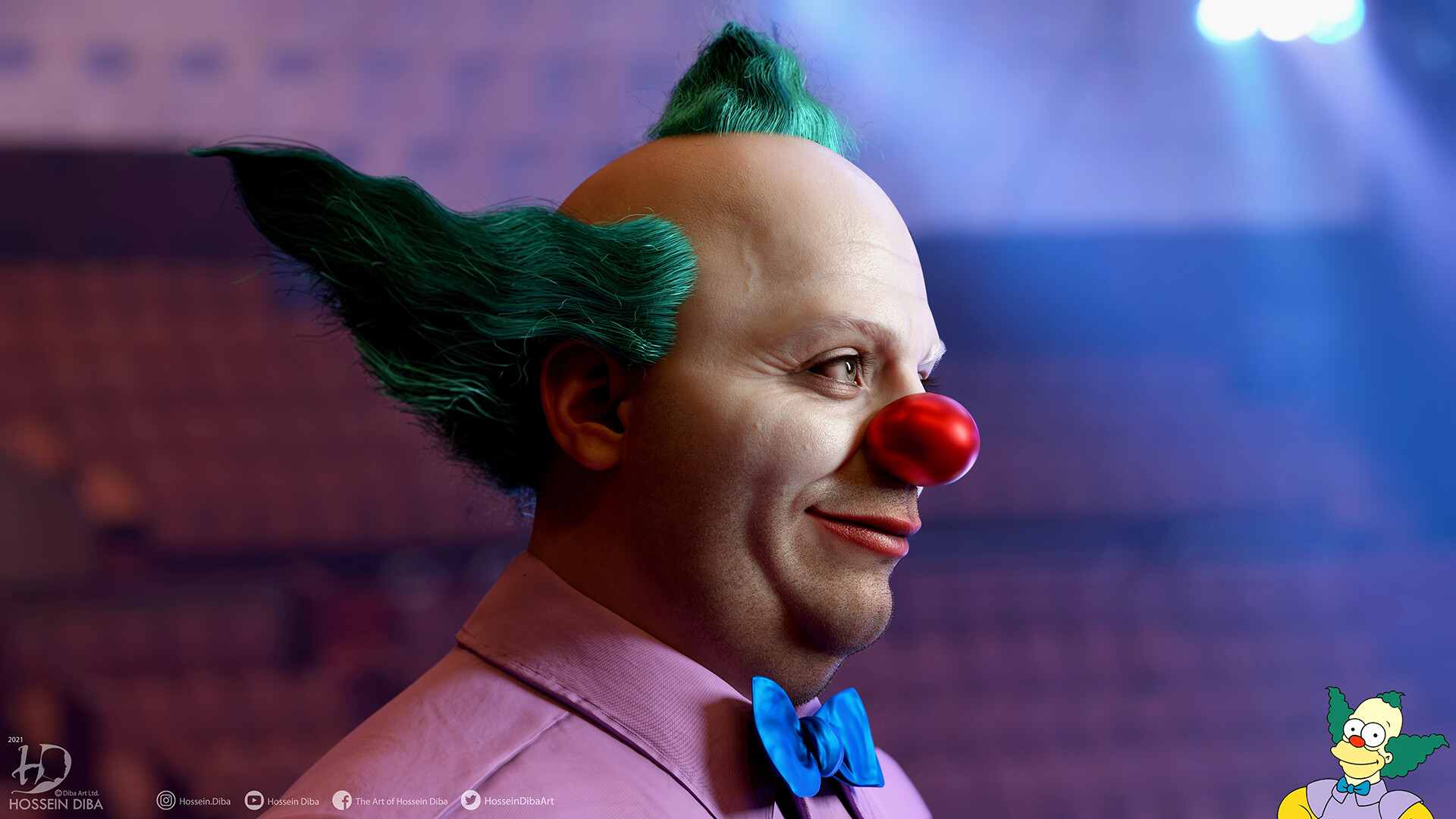 Krusty The Clown Cosplay