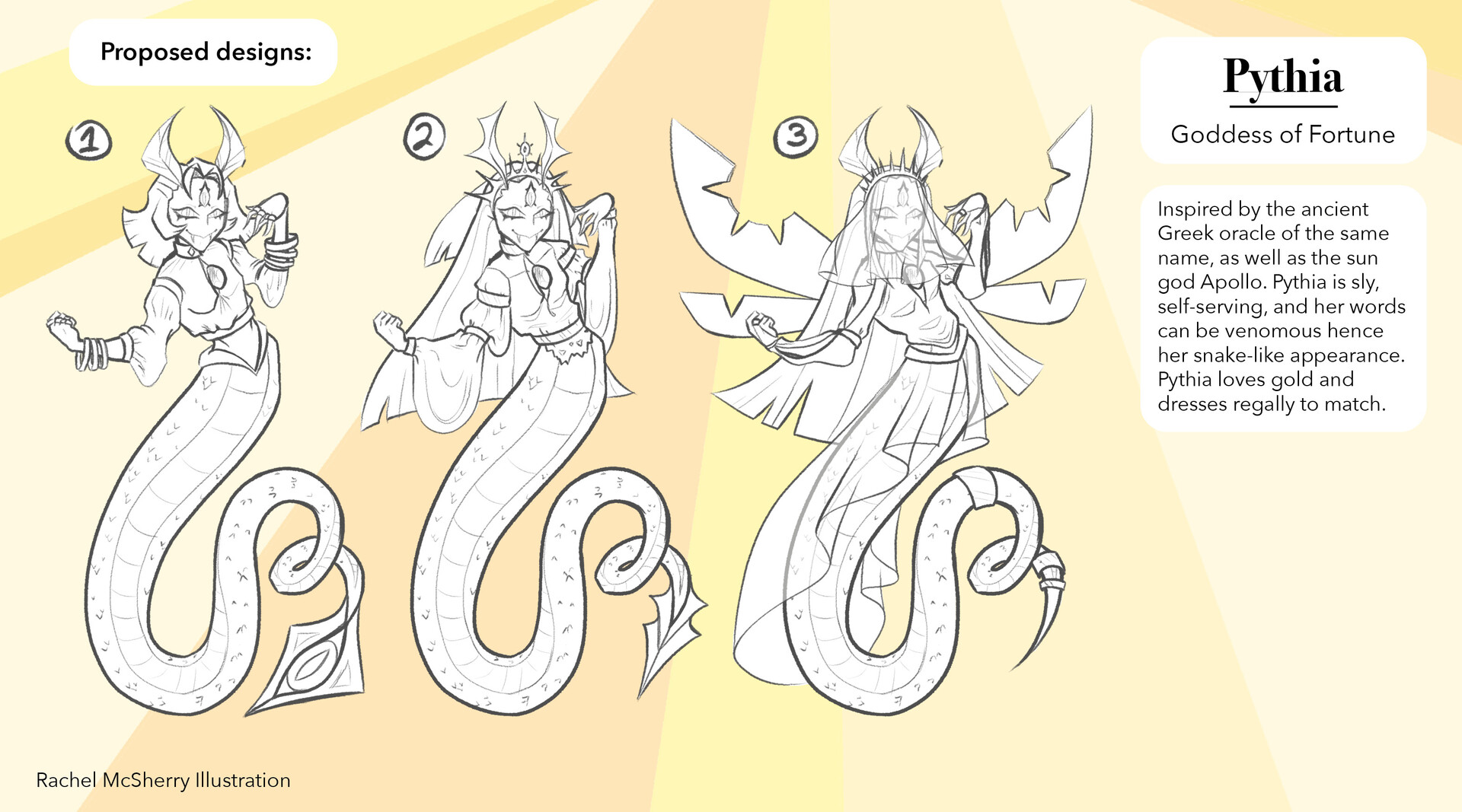 ArtStation - Pythia (Proposed Designs)