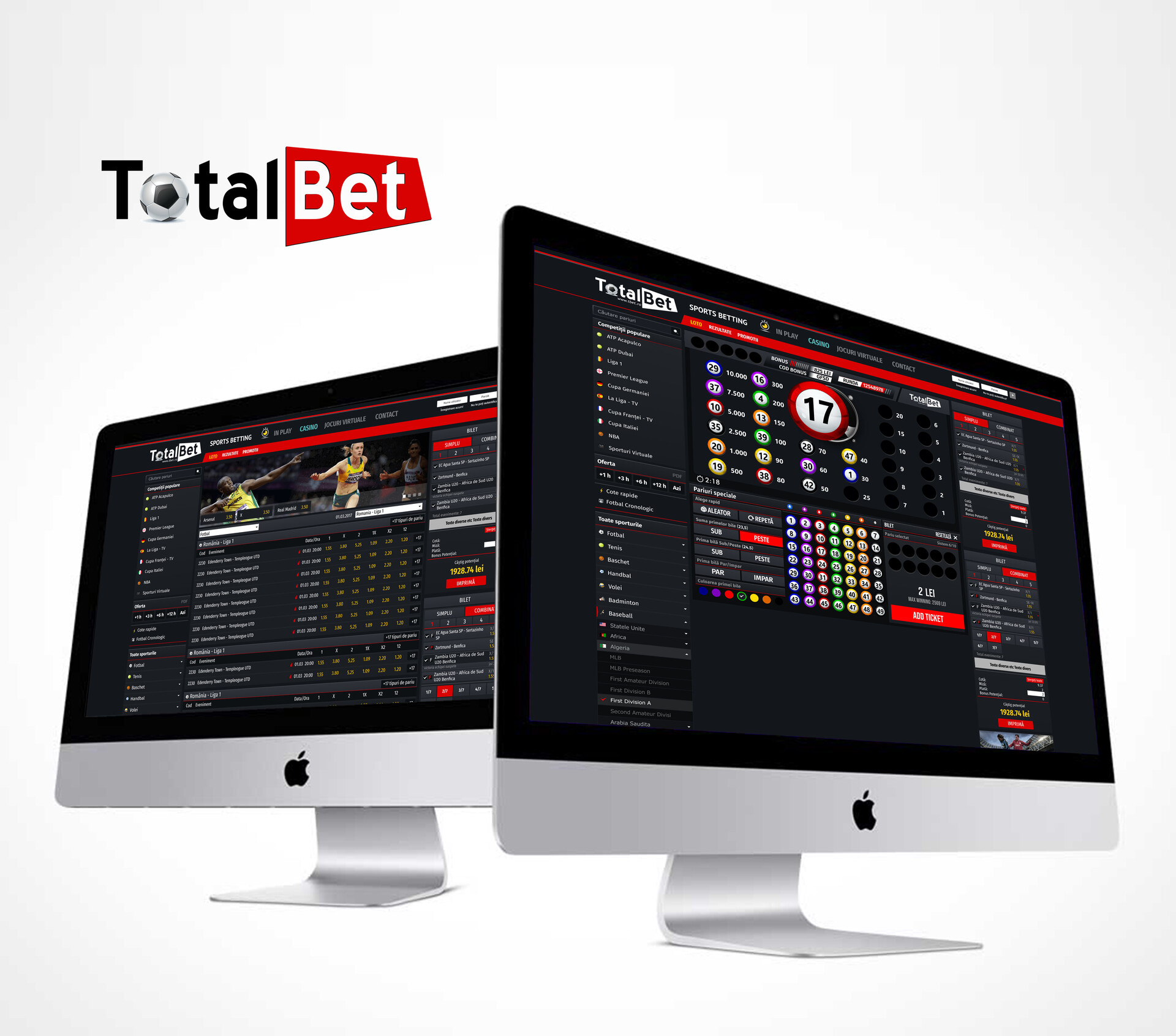 ArtStation - Webdesign concept for tbet betting agency