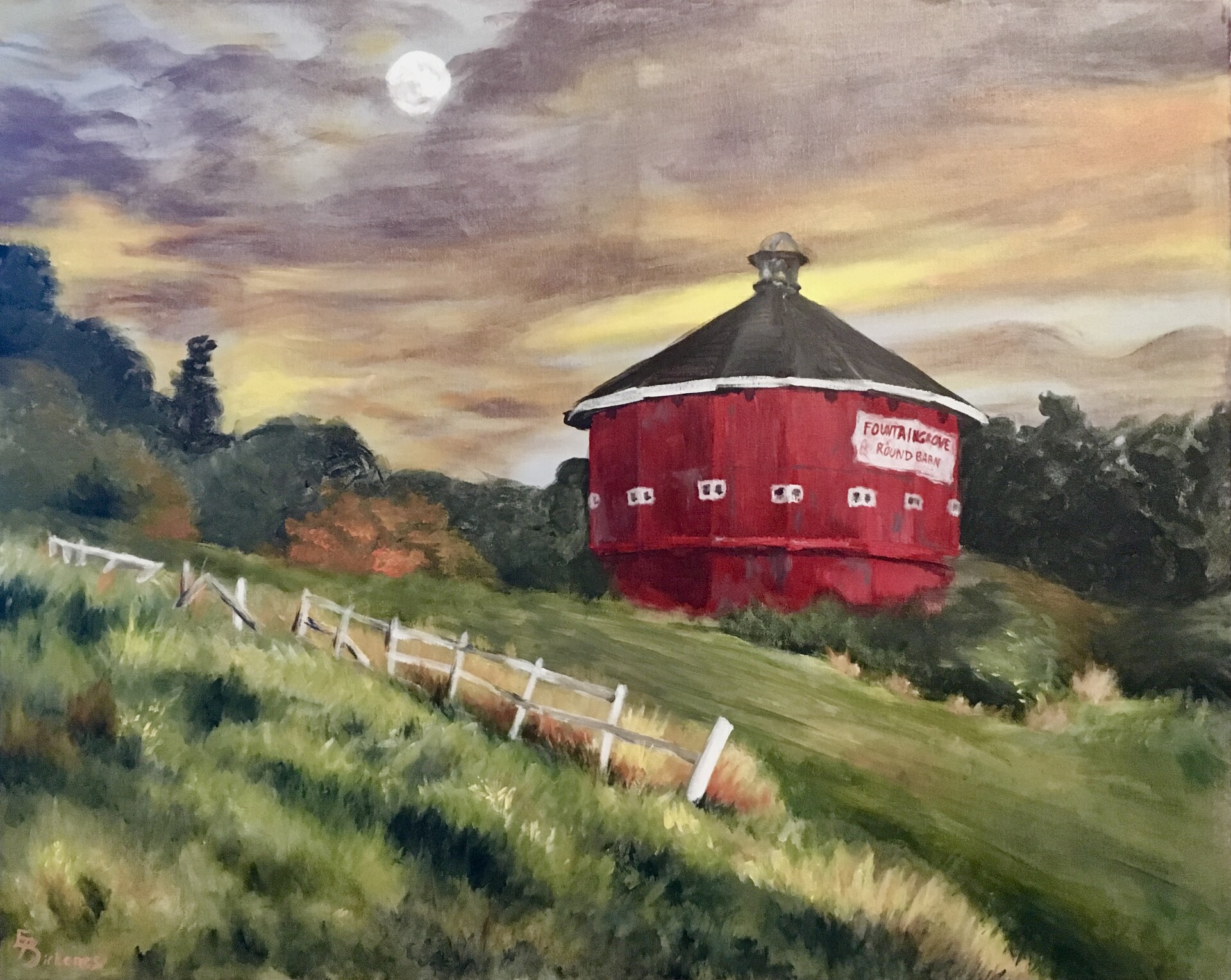 ArtStation - Round Barn