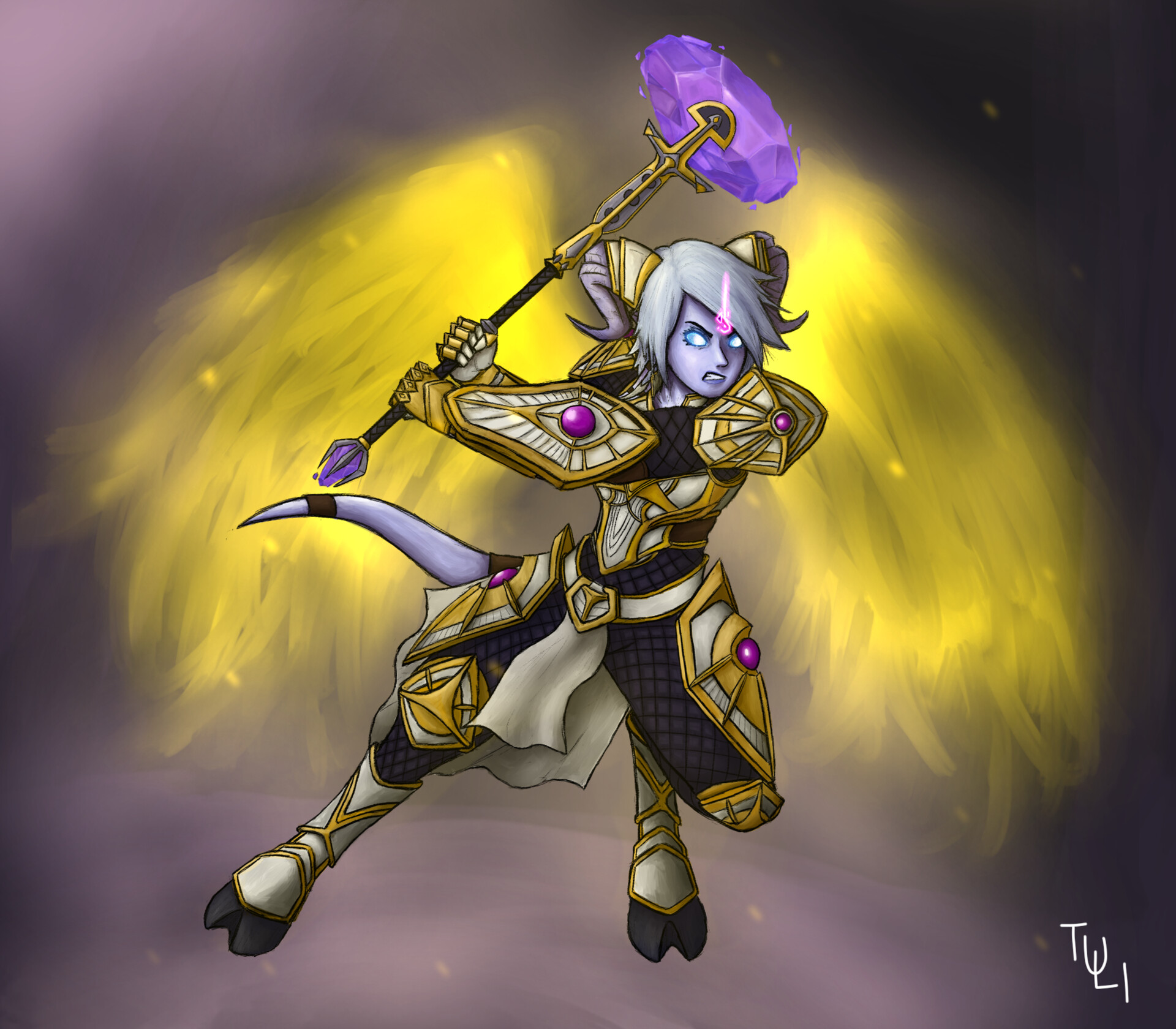 ArtStation - High Exarch Yrel