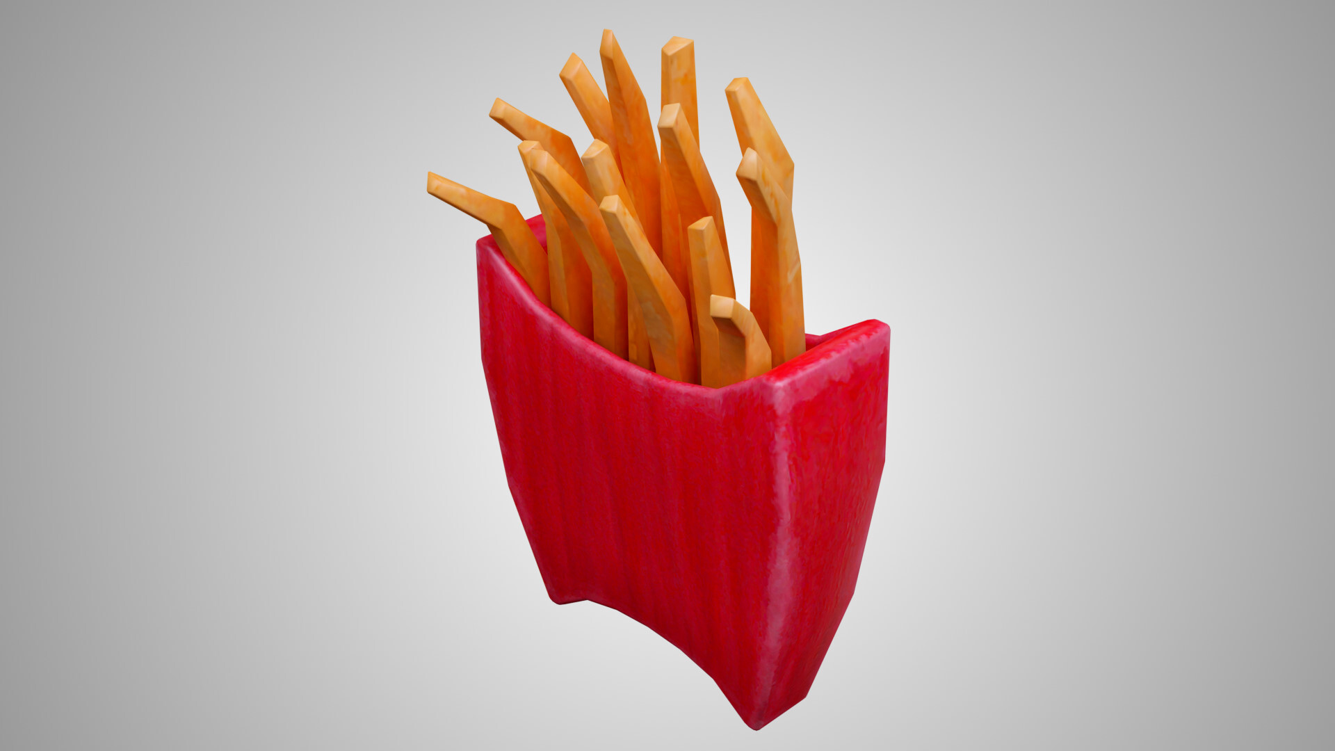 ArtStation - Stylized Fries