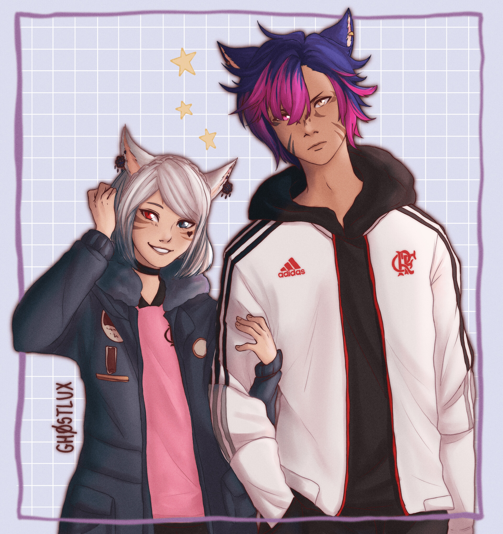 ArtStation - Modern Final Fantasy duo