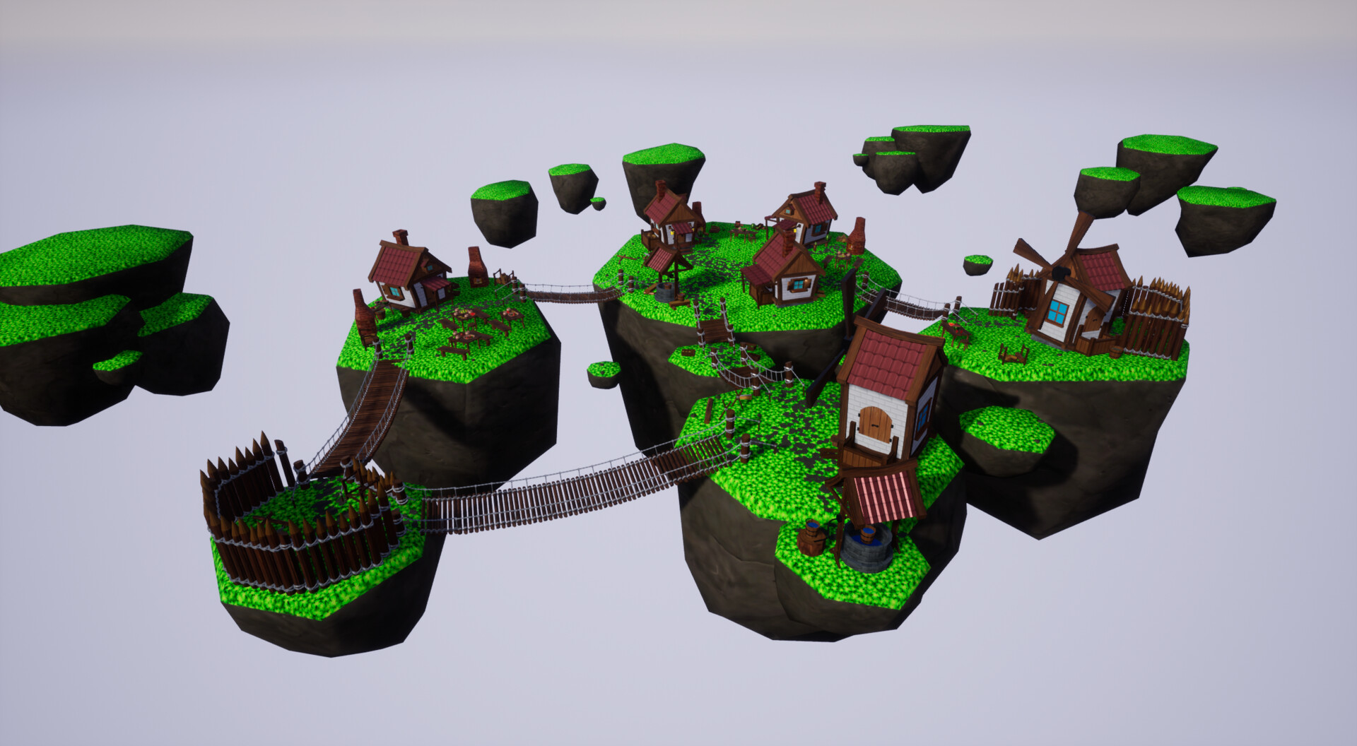 ArtStation - Fly Village for UE Marketplace