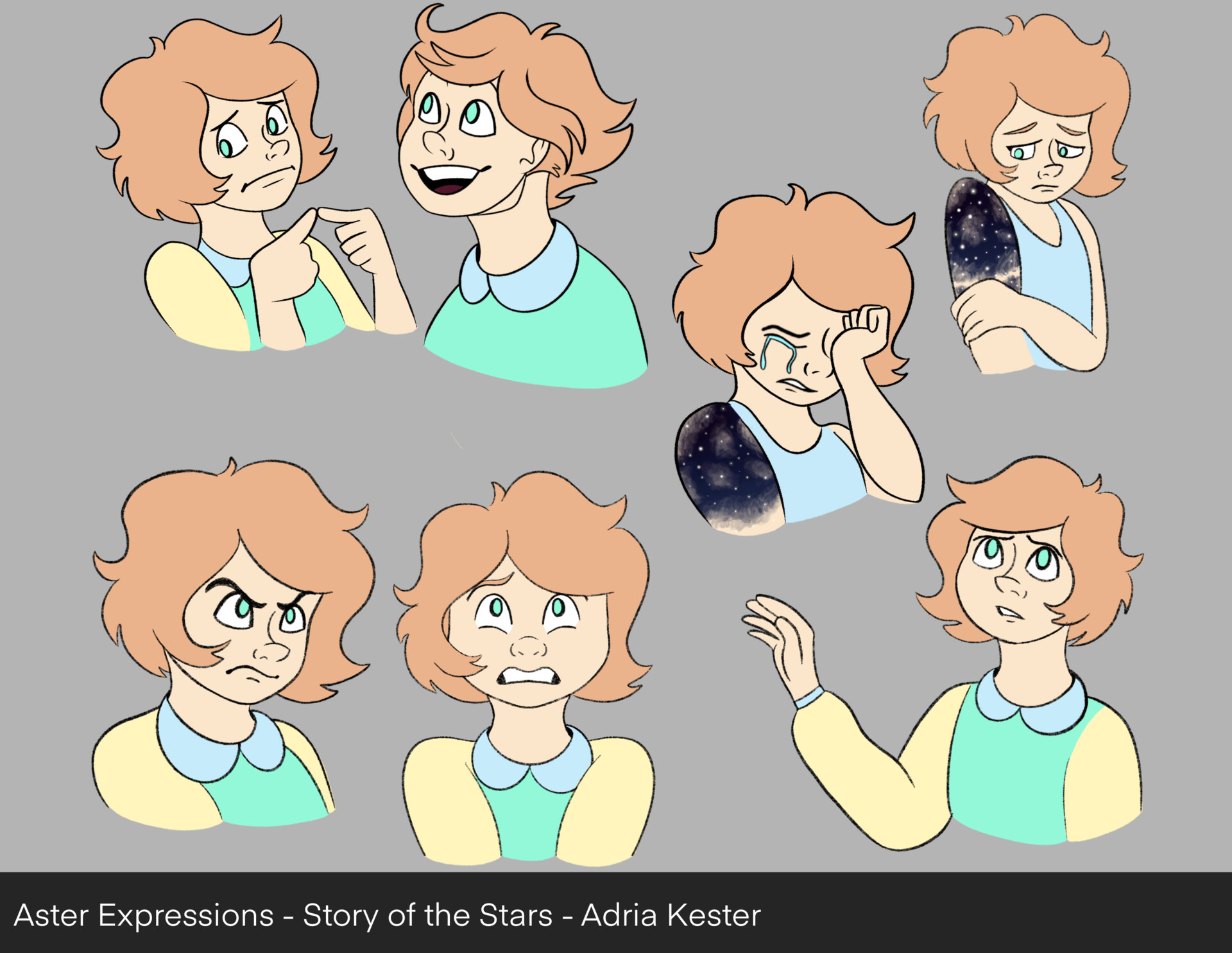 Adria Kester - Aster Novalie Reference Sheet